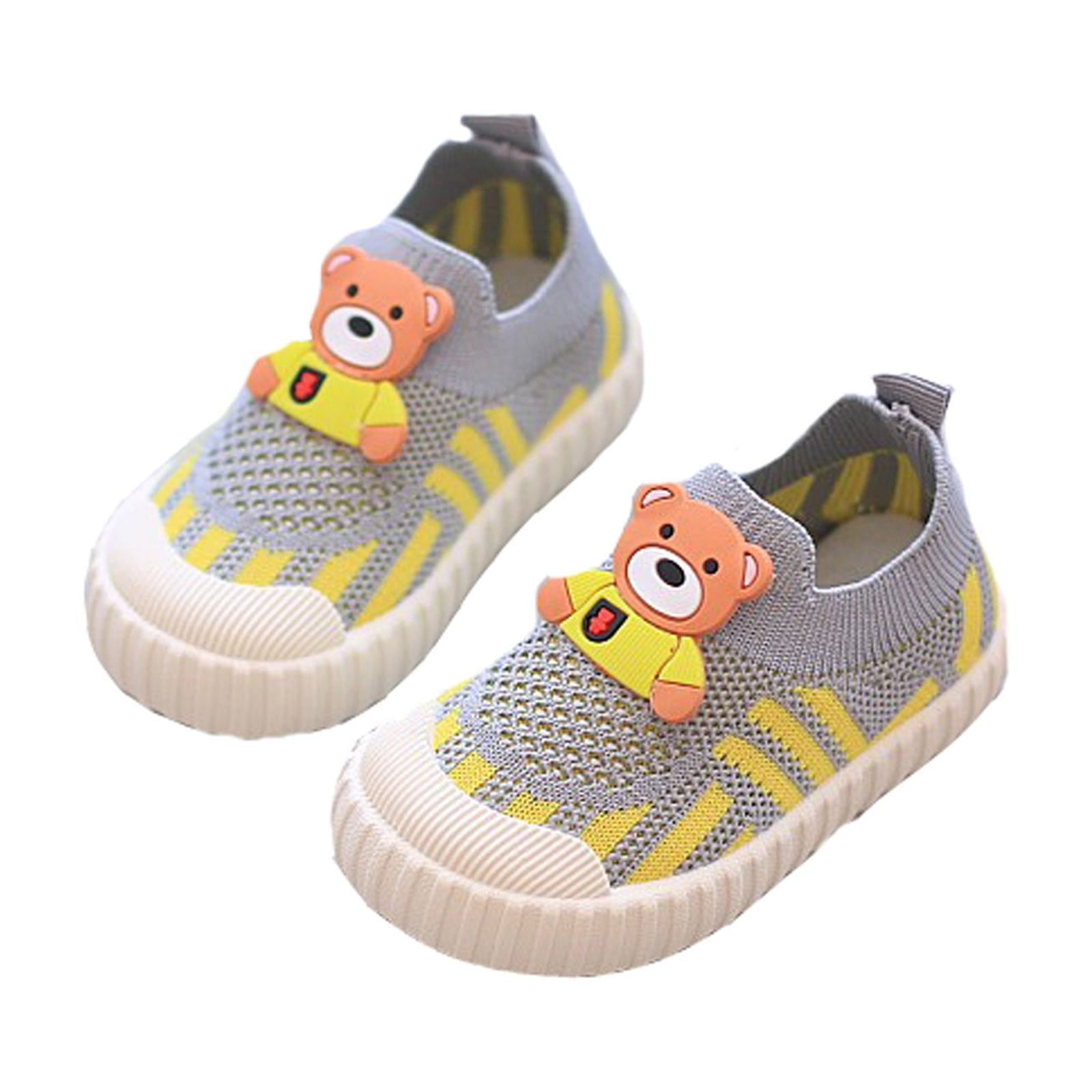 FINALGANG Boy Girl New Sneakers Cartoon Animal Print Breathable Mesh ...