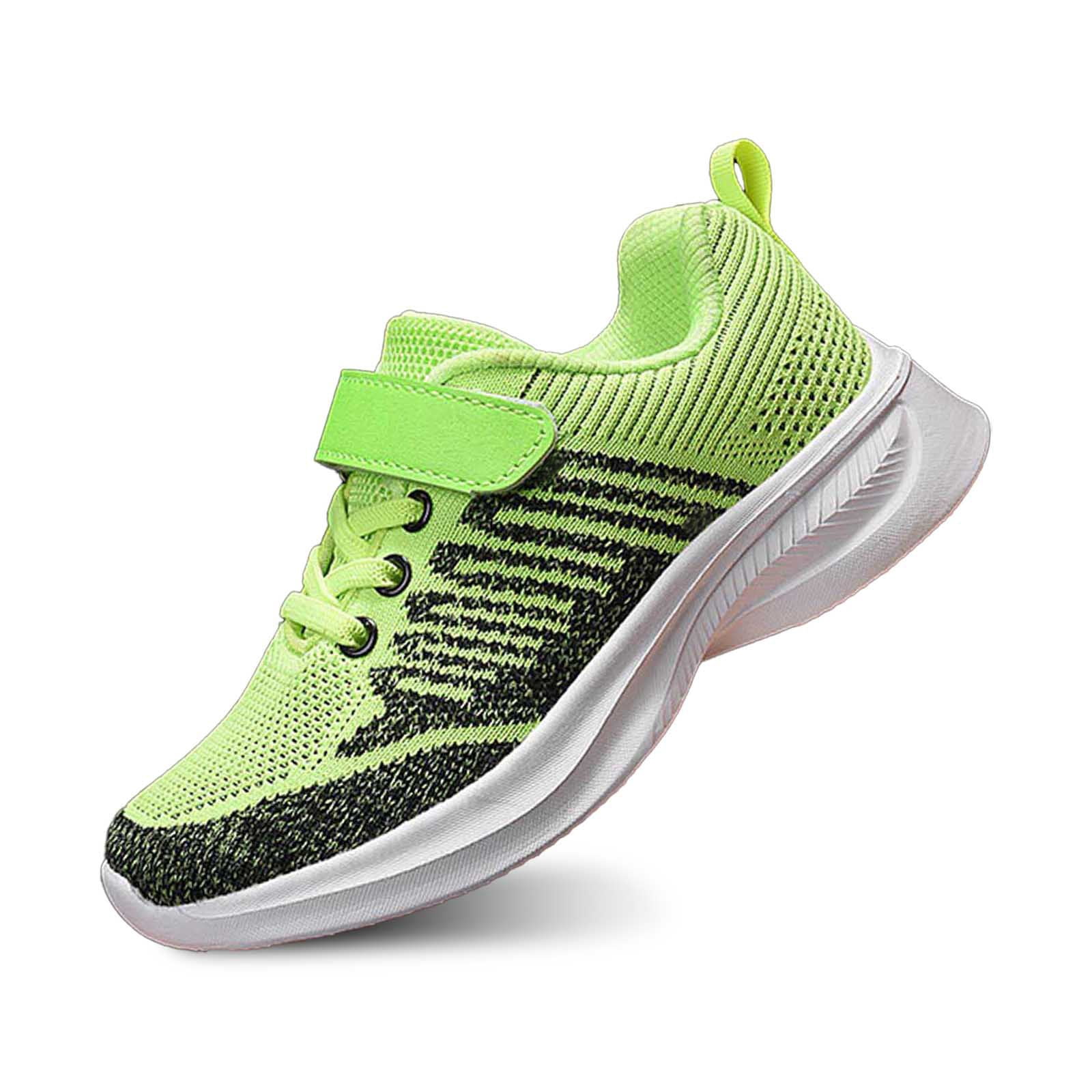 FINALGANG Boy Girl New Sneakers Print Lace Up Mesh Shoes Hook And Loop ...