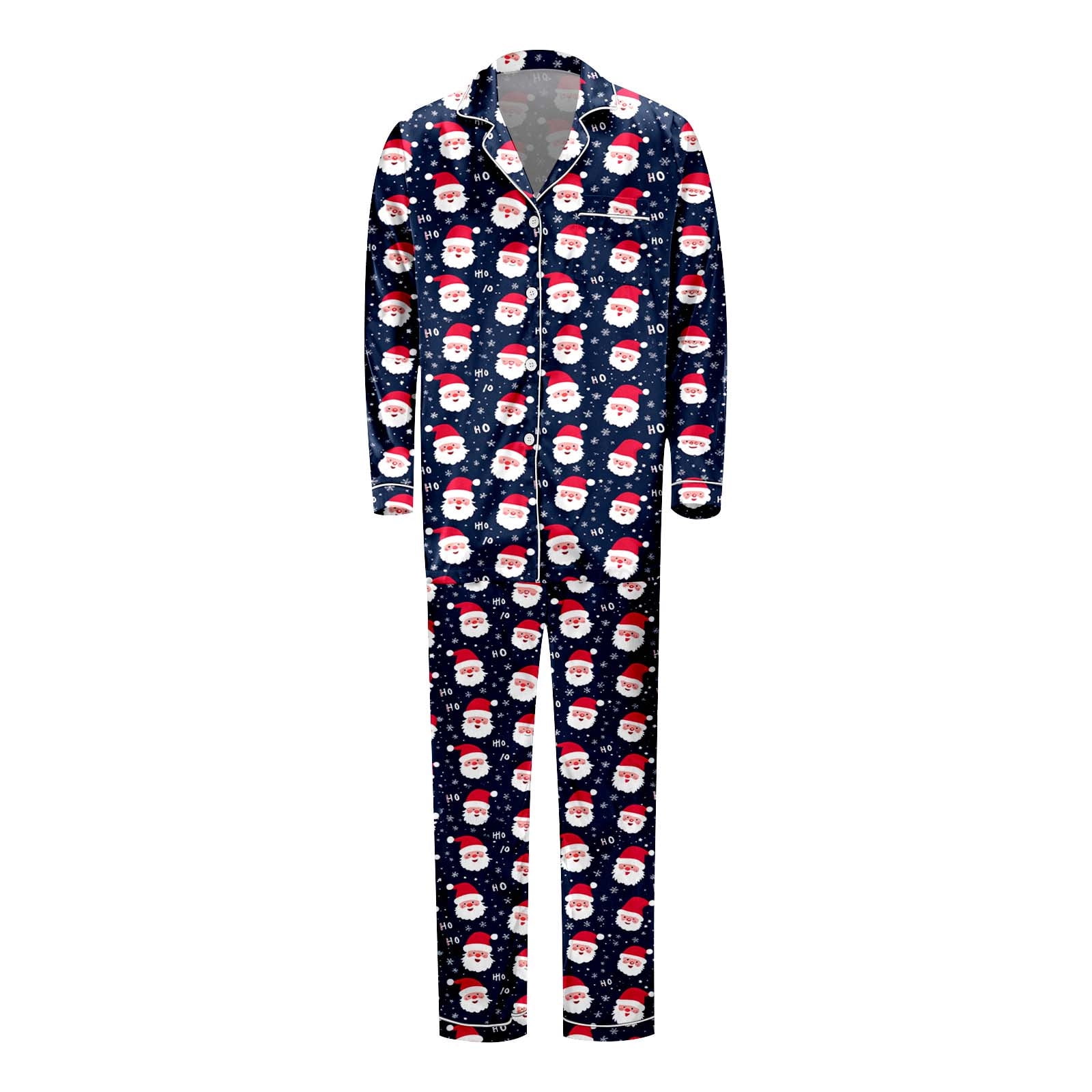 FINALGANG Family Pajamas Christmas Cartoon Graphic Printed Long Sleeve ...