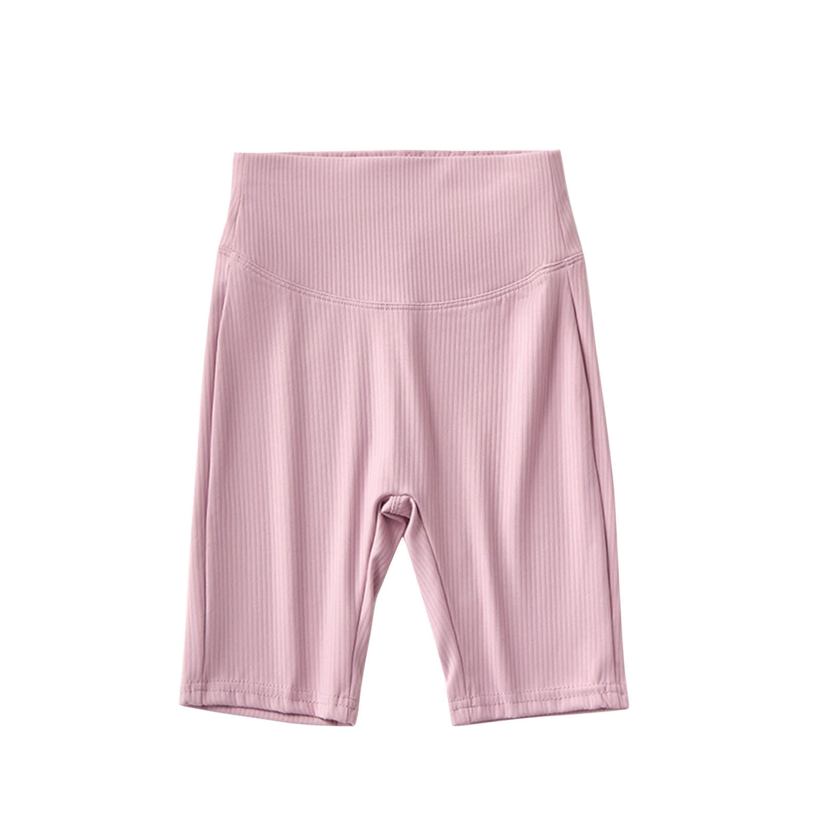FINALGANG Girls' Pants Kids Summer Lightweight 5-Inch Biker Shorts High ...
