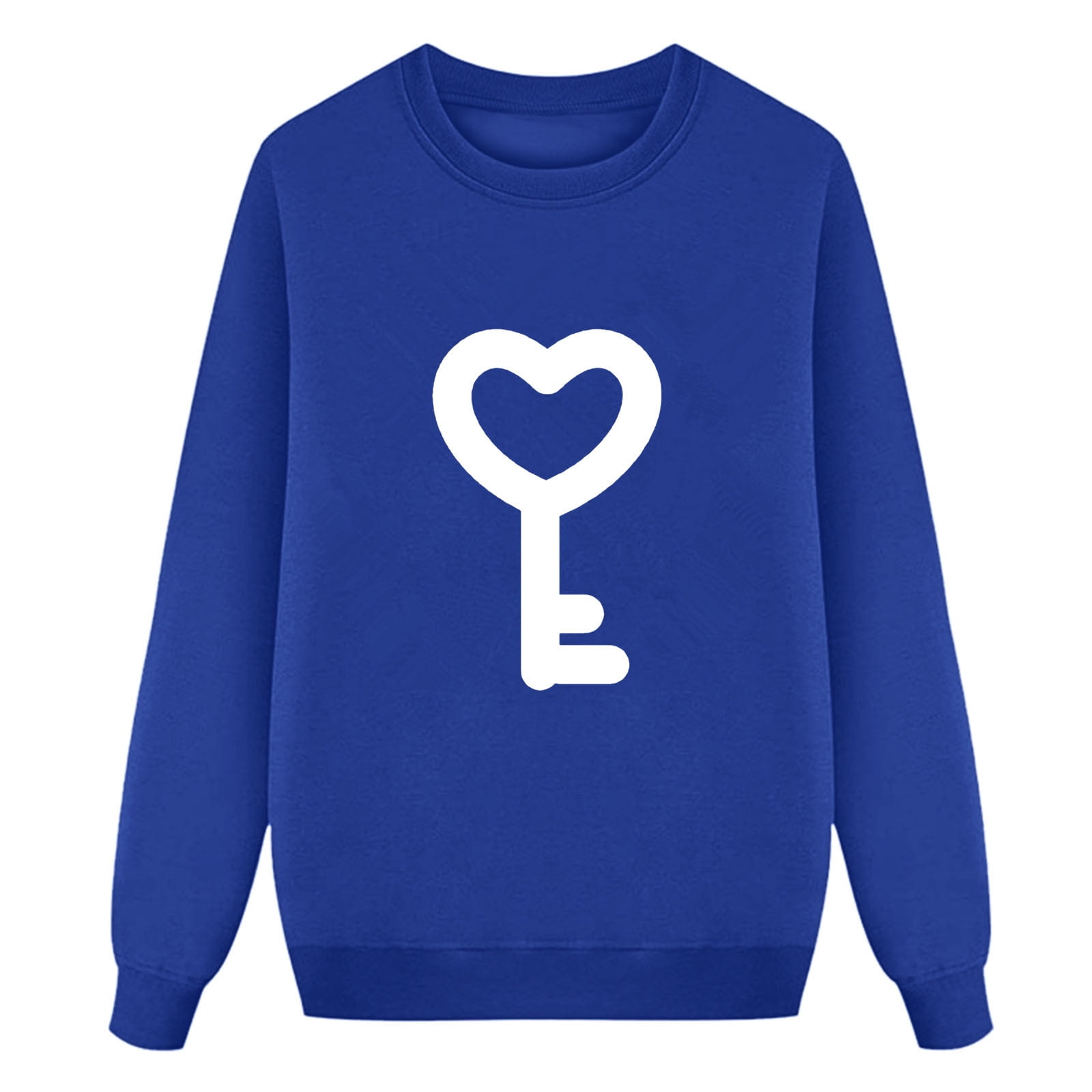 FINALGANG Men's Valentine's Day Festive Hoodie With Heart Key Lock ...