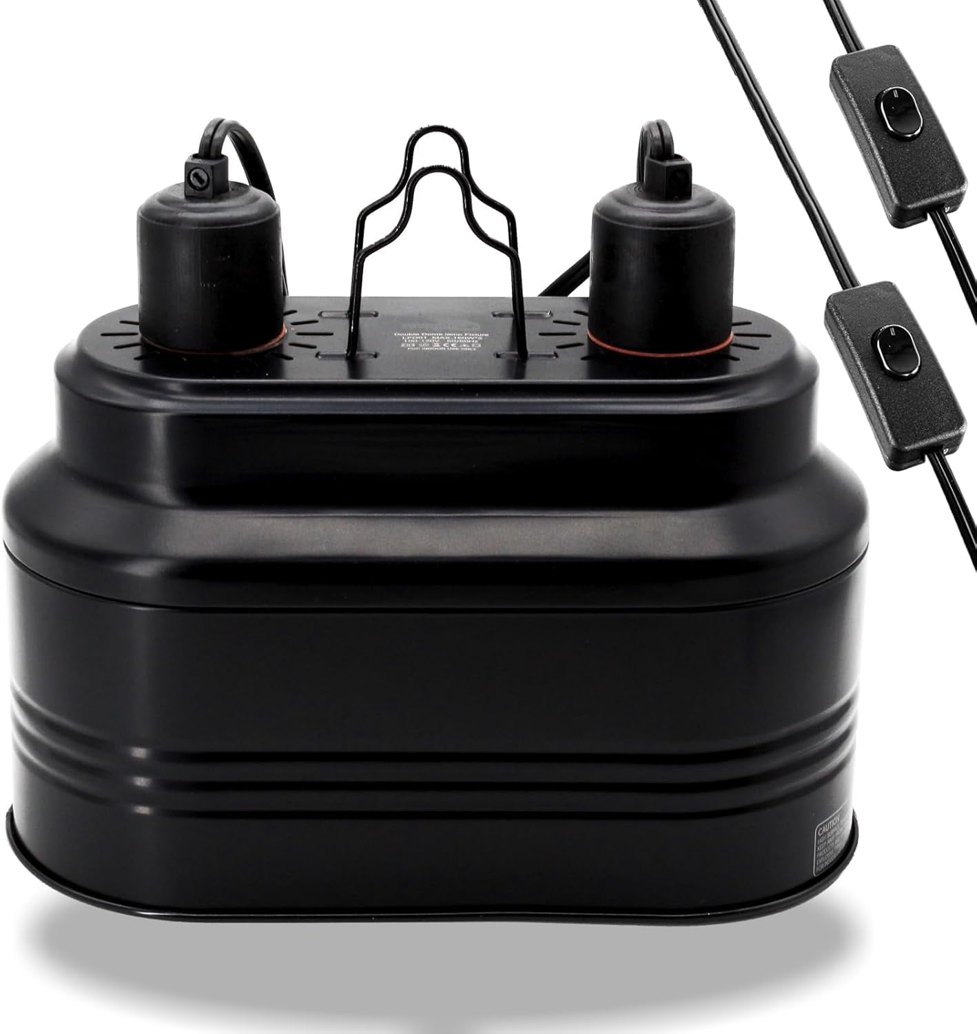 FINAQUA Dual-Shade Reptile Light: 2-in-1 UVB + Heating, with ...