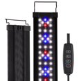 FINAQUA LED Aquarium Light, 22in with Retractable Bracket (Fits 24–30in ...