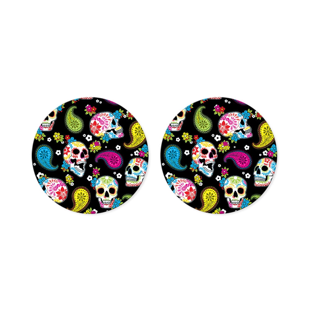 WIRESTER Round Screen Cleaner (5cm) Microfiber Sticker with Design for ...