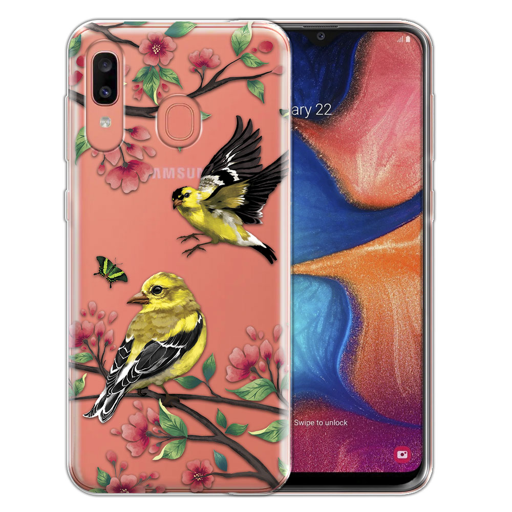 FINCIBO Soft TPU Clear Case Slim Protective Cover for Samsung Galaxy ...