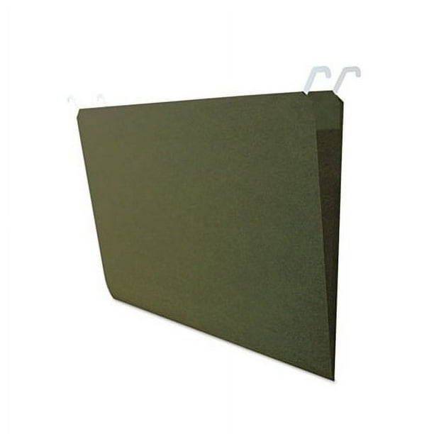 Hanging File Folders with Innovative Top Rail Legal Size, 1/4-Cut Tab ...