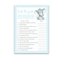 FIND THE GUEST Baby Shower Game — Pack of 25 — BOY Baby Shower Icebreaker Party Game, Guess Who ...