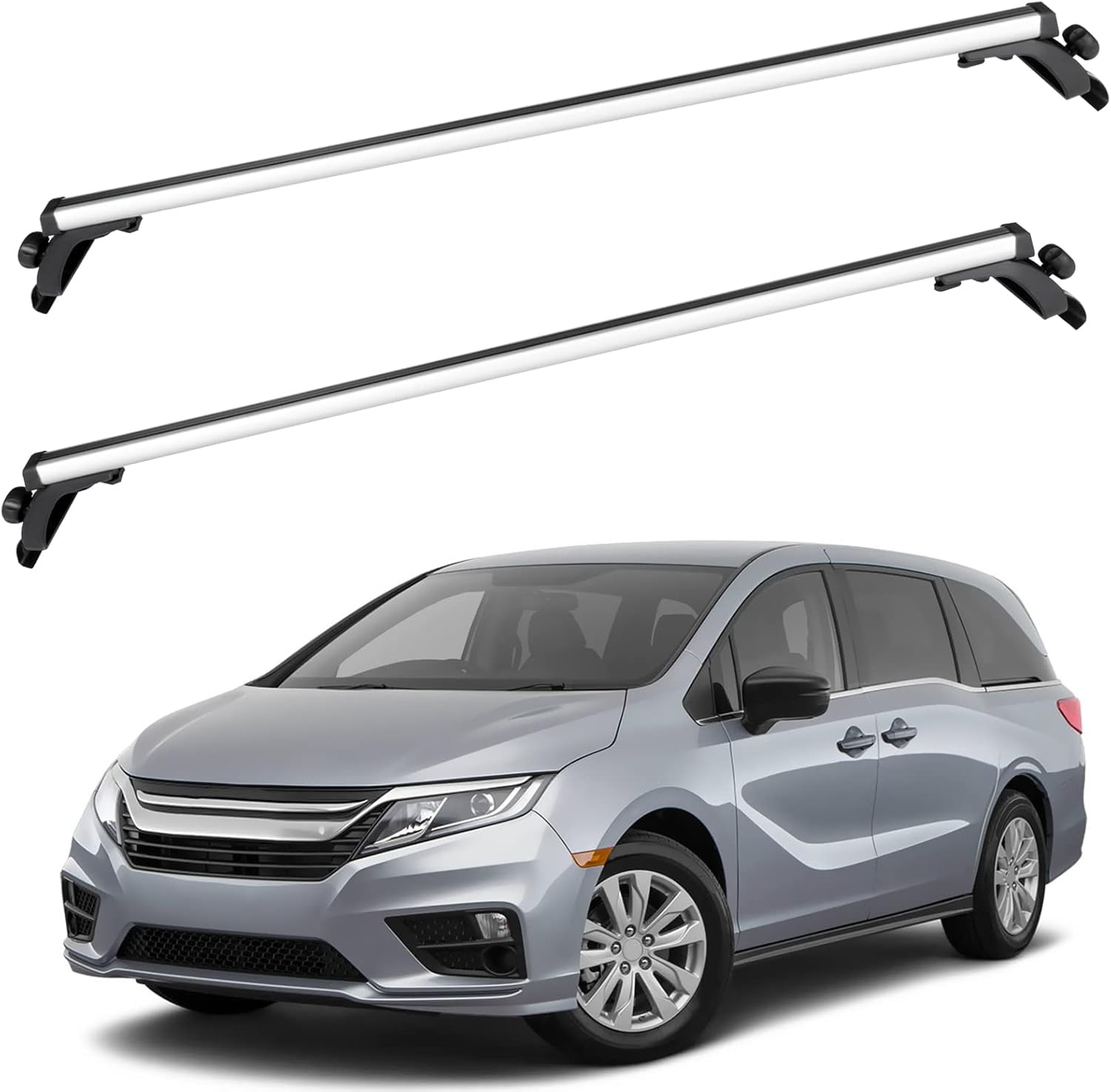FINDAUTO Roof Rack Cross Bar for Universal 50" Window Frame Steel ...
