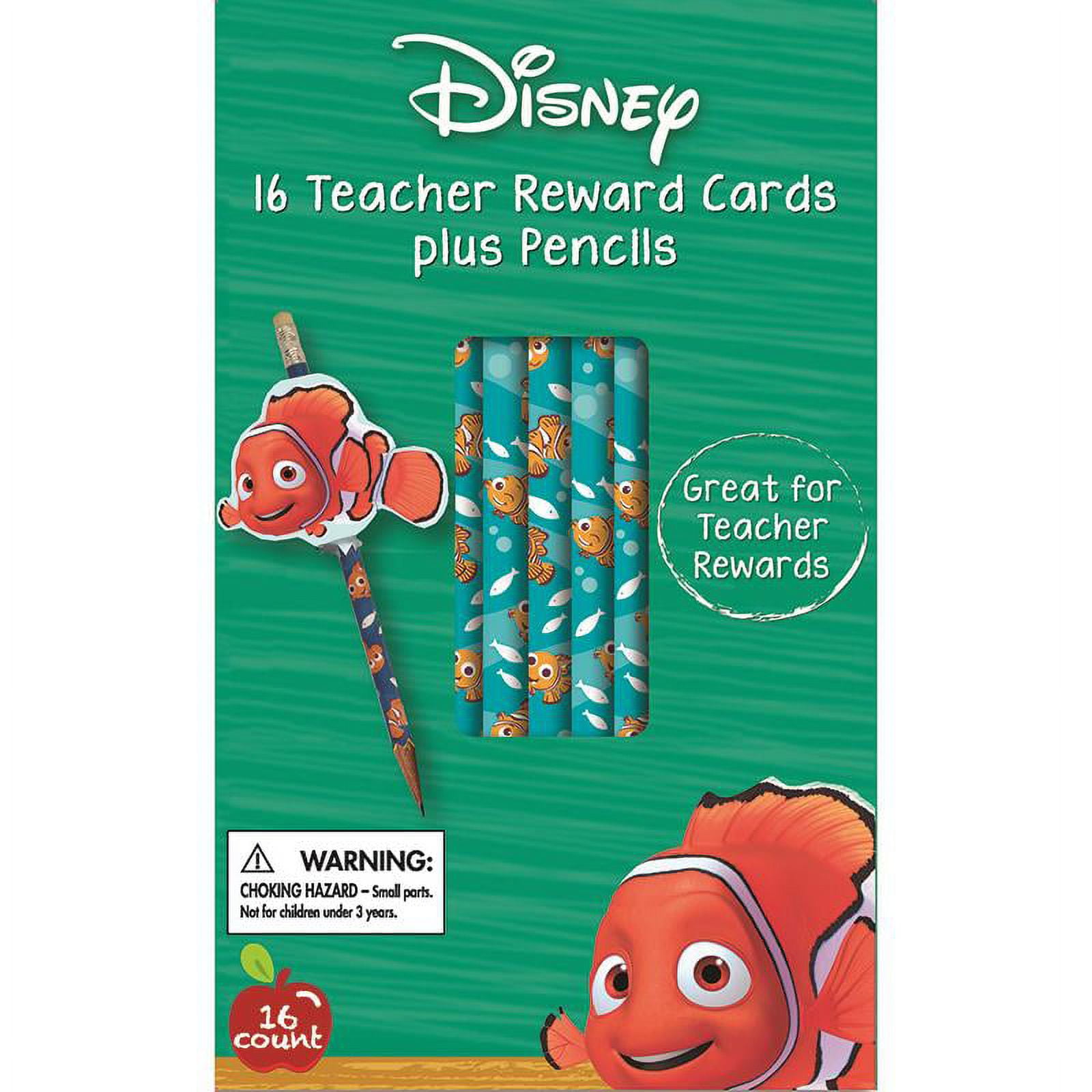 Eureka EU-610133 Finding Nemo Pencils With Toppers - Walmart.com