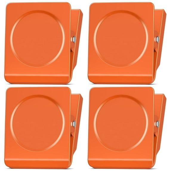 FINDMAG 4 Pack Magnetic Clips Heavy Duty, 2.2 Inch Extra Large Clip ...