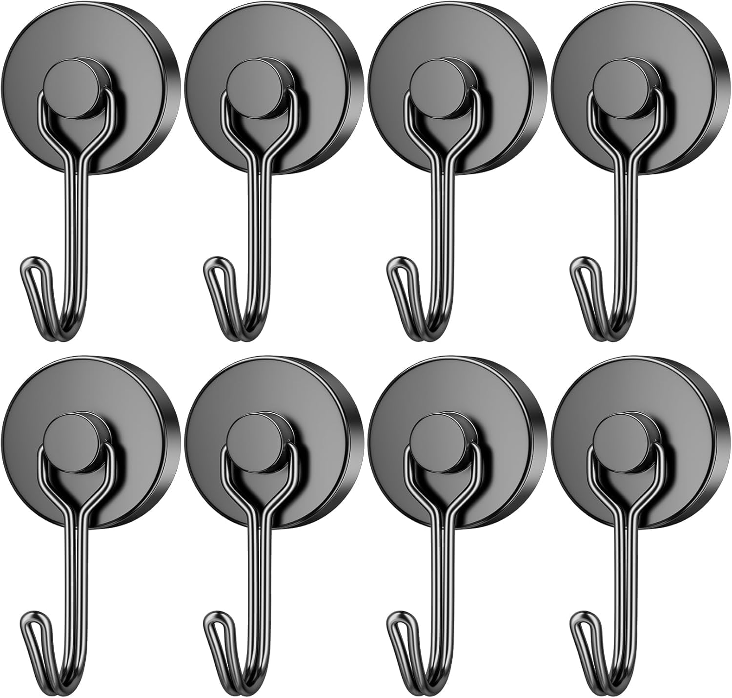 FINDMAG, 60LBS Powerful Swivel Swing Heavy Duty, Strong Magnet Hooks ...
