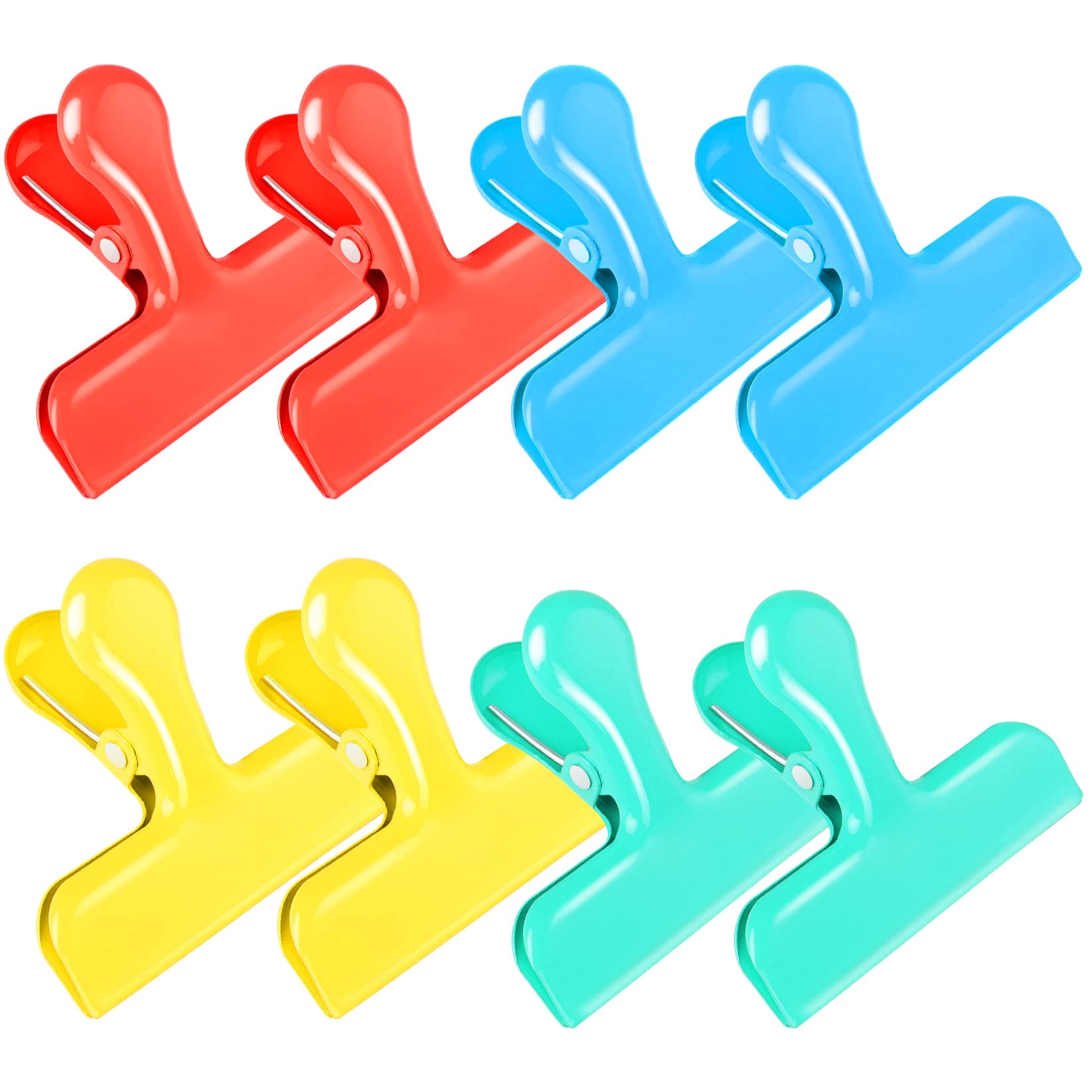 FINDMAG Chip Clips Heavy Duty Stainless Steel Chip Bag Clips, Food Bags ...