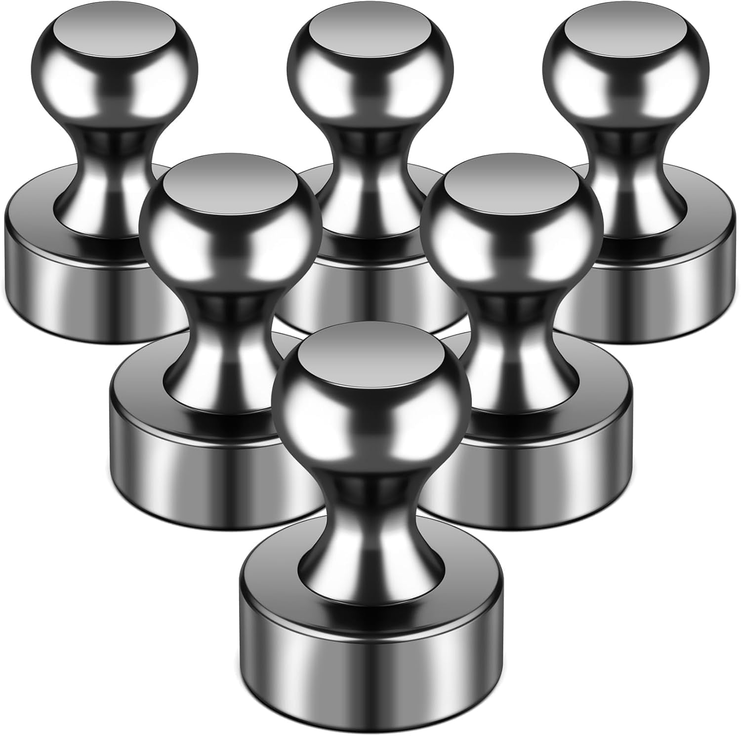 FINDMAG Fridge Magnets, Magnetic Push Pins, Neodymium Push Pin Magnets ...