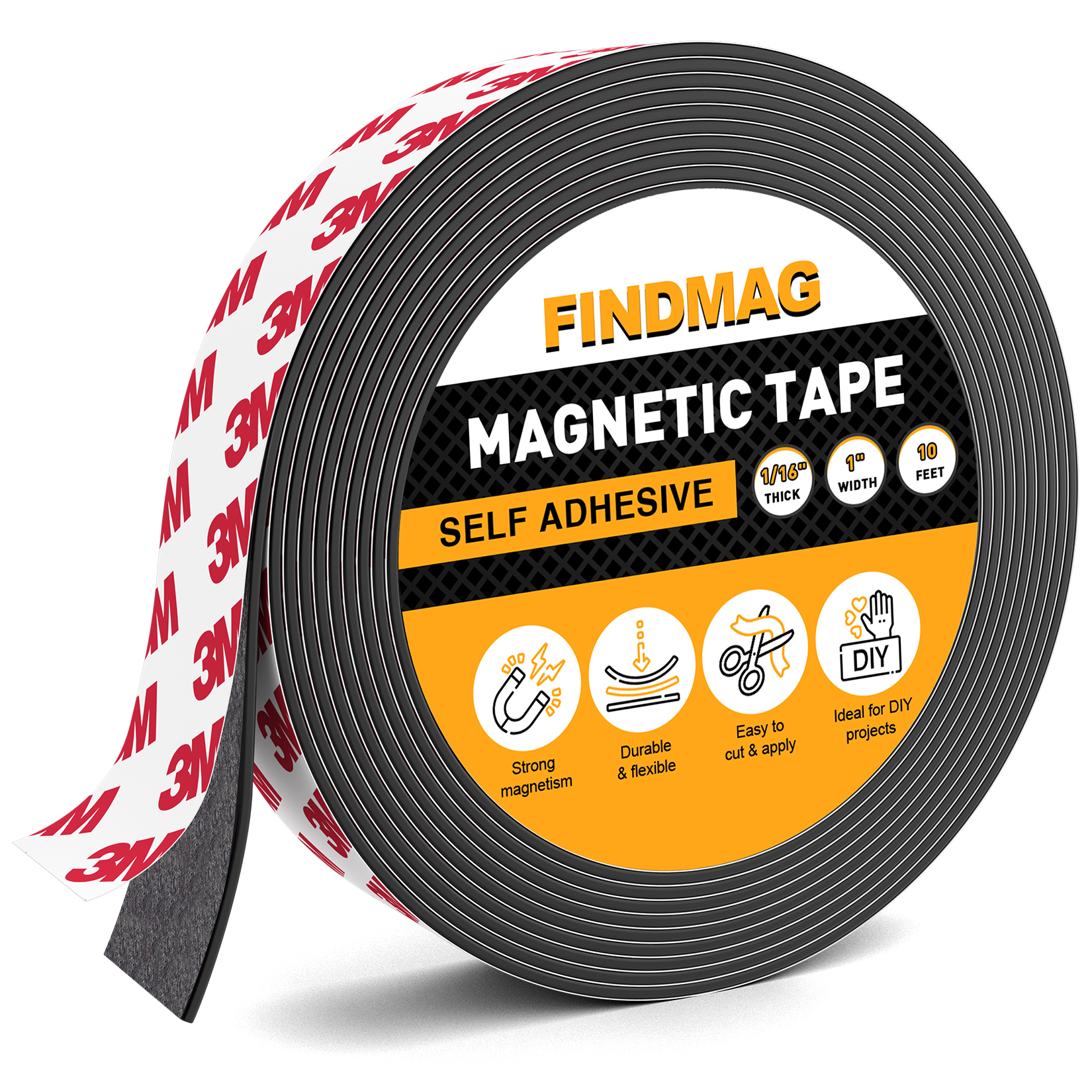 ProMag Magnet Sheet with Adhesive 12x24" - Walmart.com