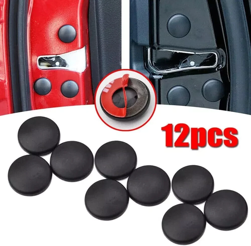 FINE MAKER 12 Pack Car Interior Door Lock Screw Protector Cover Cap ...