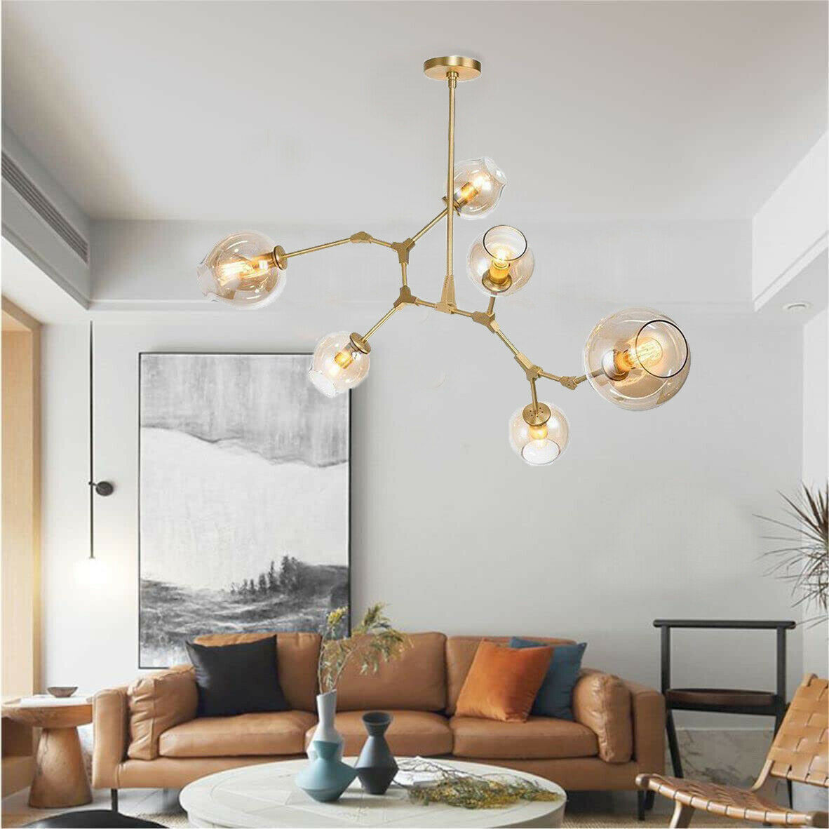 Possini Euro Design Melody Brushed Nickel Pendant Chandelier 26 3/4 ...