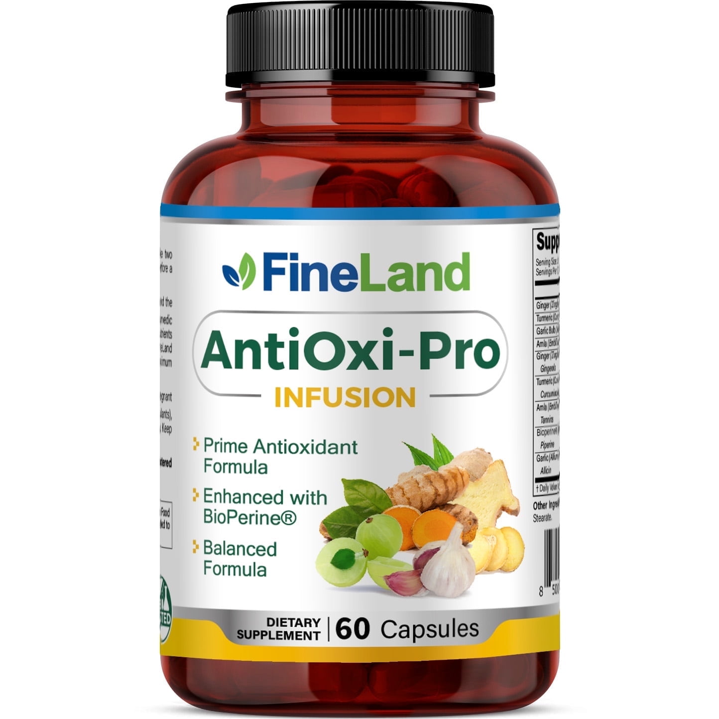 Fineland ANTI OXI – PRO Infusion Antioxidant Formula, Enhanced with ...