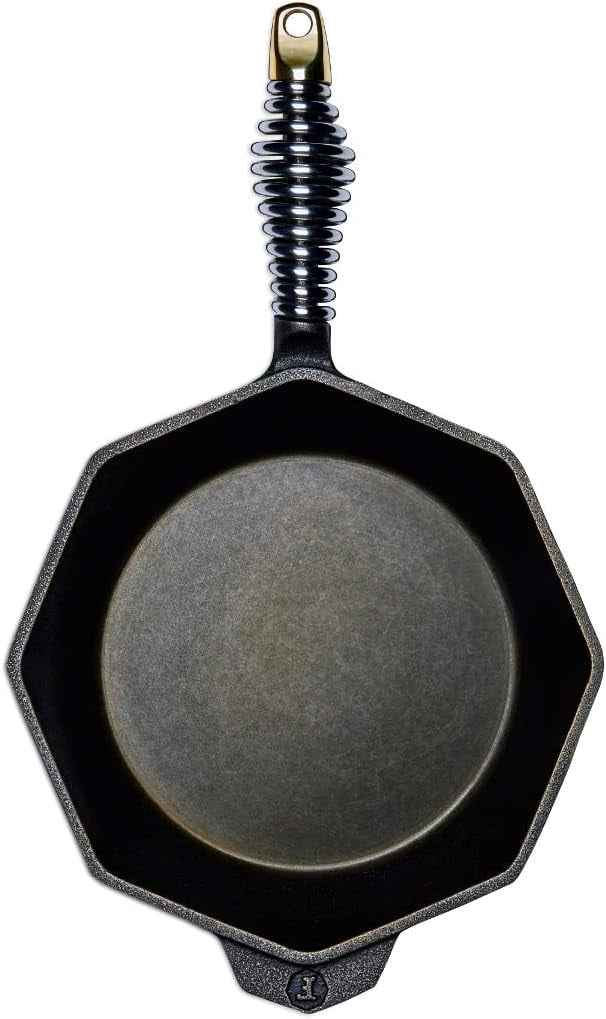 FINEX 8" Cast Iron Skillet, Modern Heirloom, Handcrafted in the USA ...