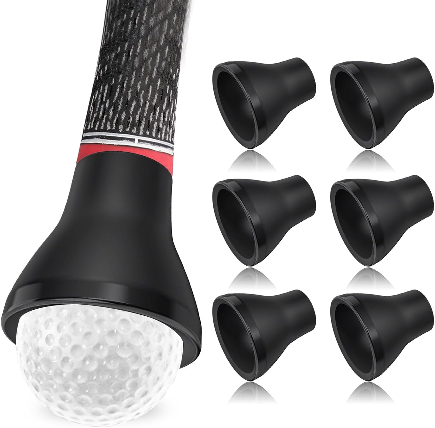 FINGER TEN Golf Ball Retriever Suction Cup Picker Putter Grip Pick Up ...