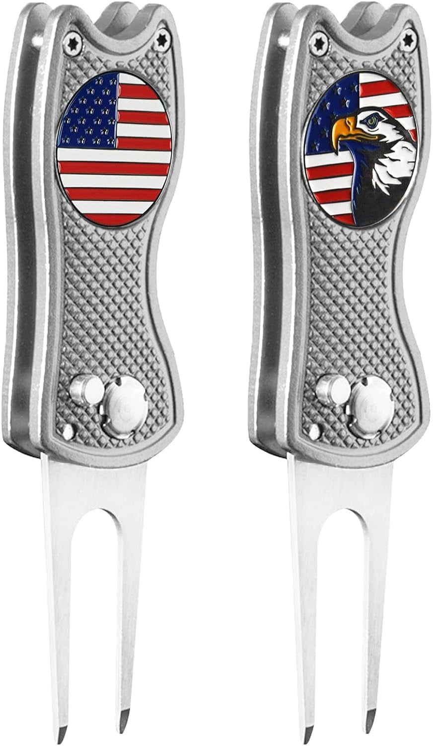 FINGER TEN Golf Divot Repair Tool and Ball Marker Switchblade Value ...