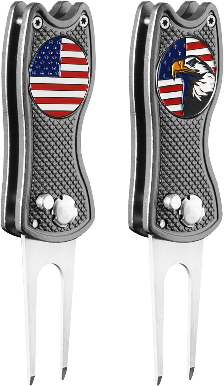 FINGER TEN Golf Divot Repair Tool and Ball Marker Switchblade Value ...