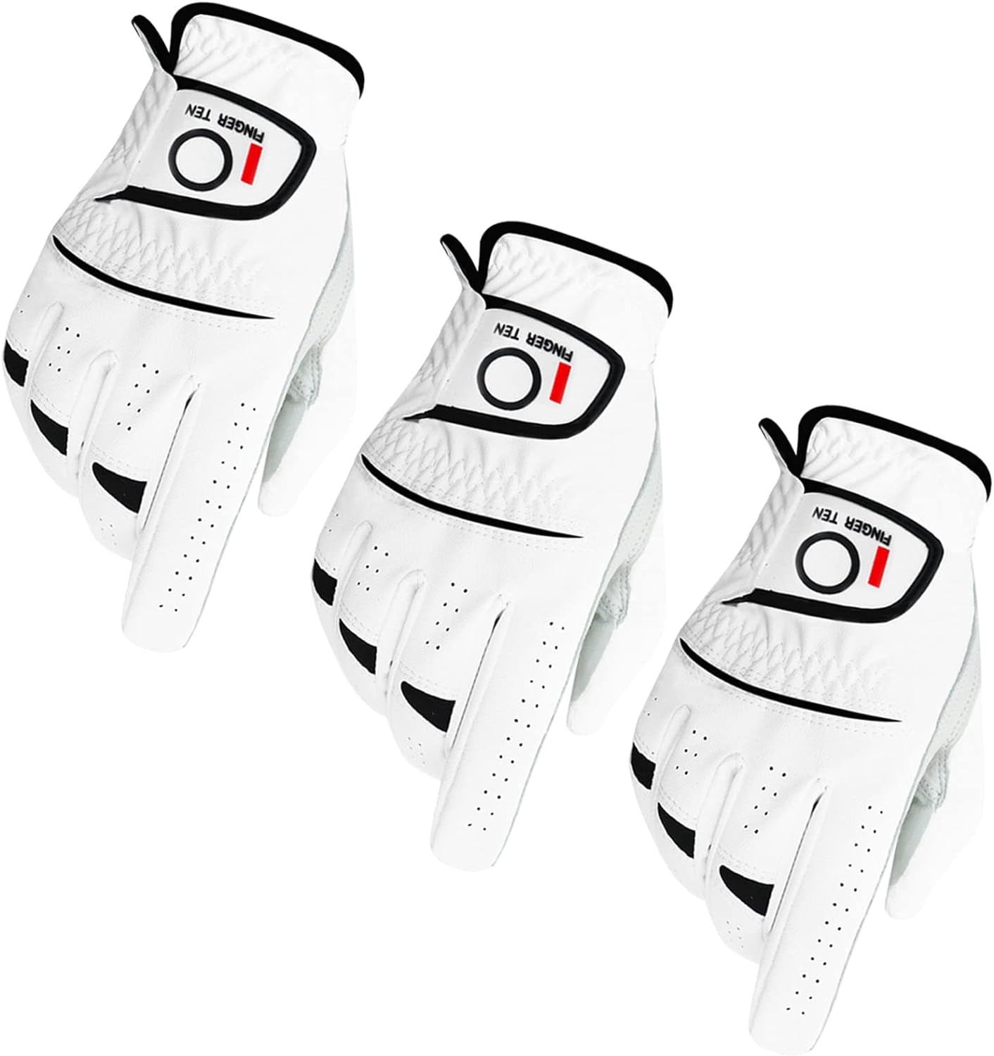 FINGER TEN Golf Gloves Men Right Left Handed Golfer Men’s Golf Glove ...