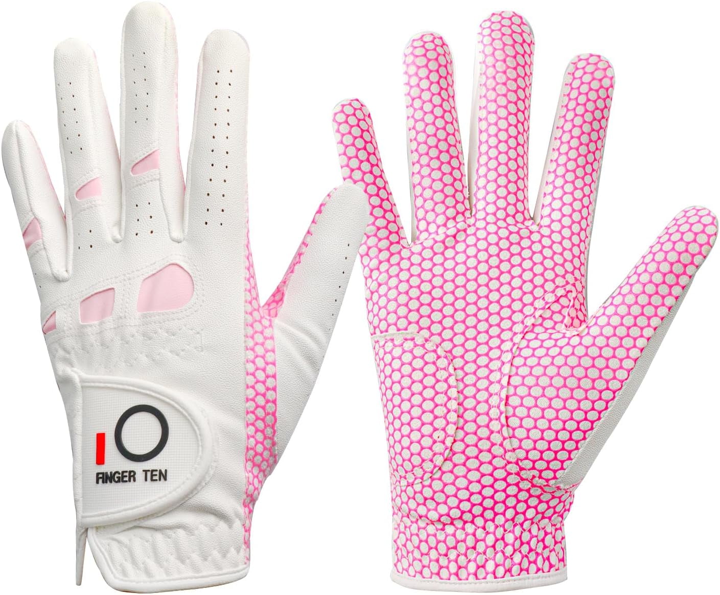 FINGER TEN Golf Gloves Women's Ladies Left Hand or Right Handed Grip ...