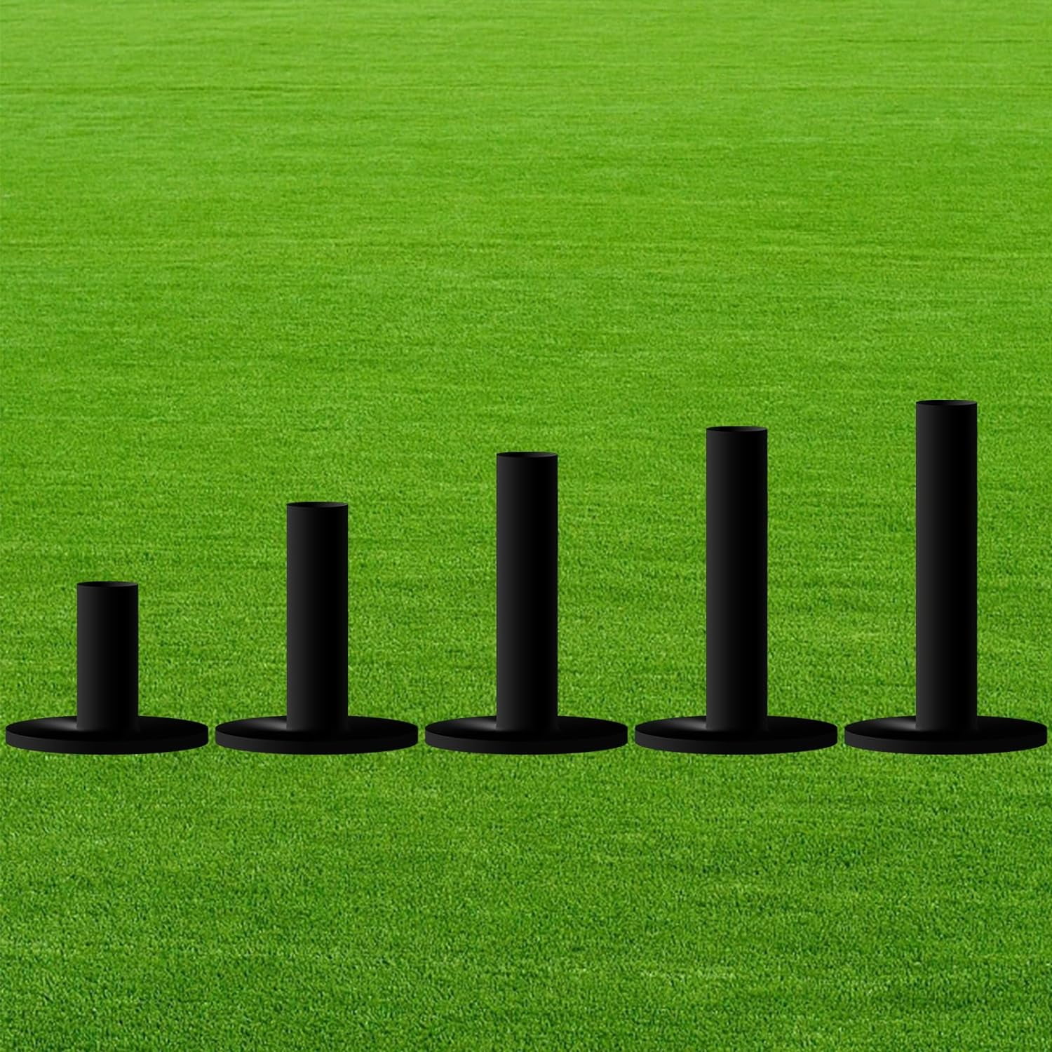 FINGER TEN Golf Rubber Tees Driving Range Value 5 Pack, Mixed Size or 5 ...