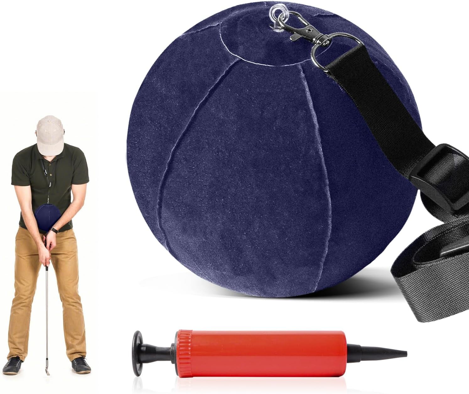 FINGER TEN Golf Smart Ball Training Aid Impact Inflatable Balls with ...