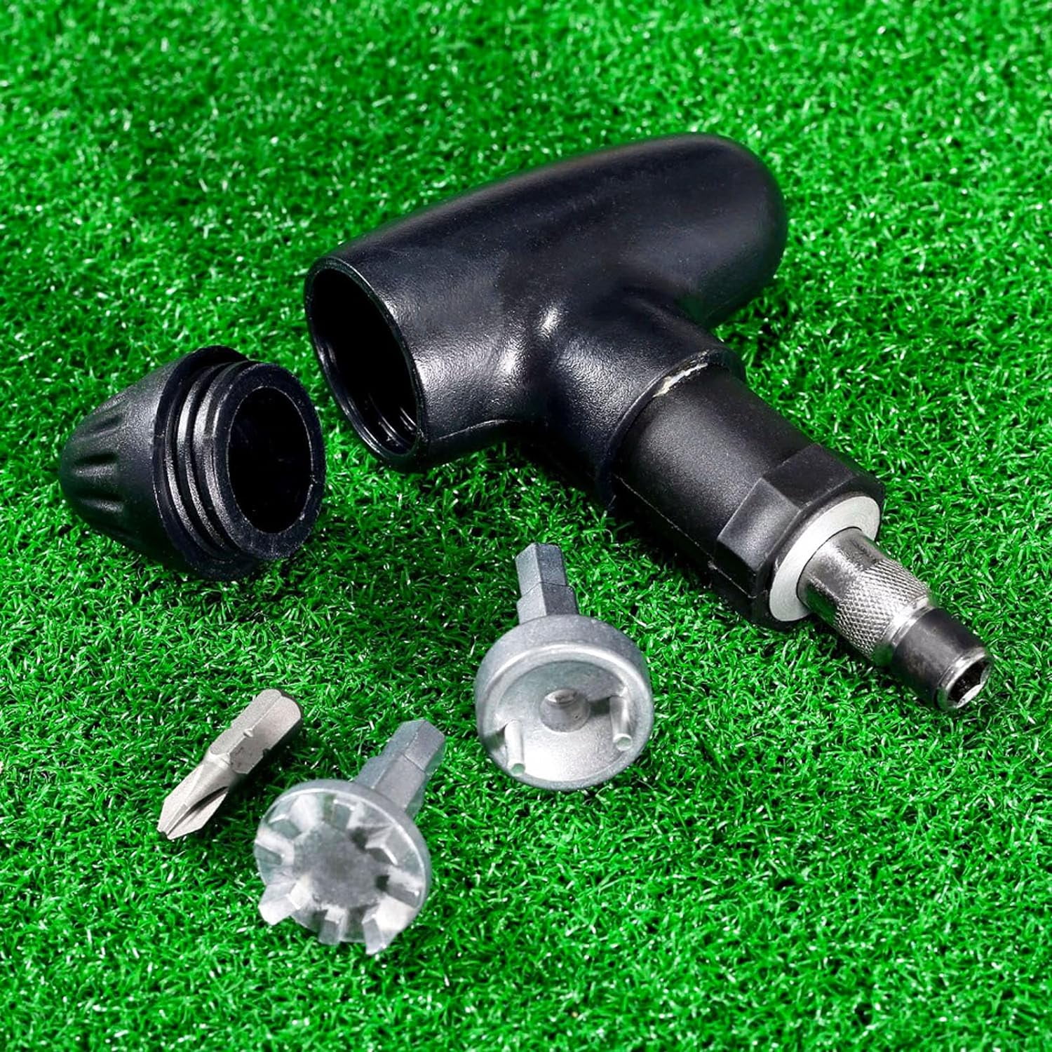 FINGER TEN Golf Spike Wrench Shoes Ratchet Action Remover Adjustment ...