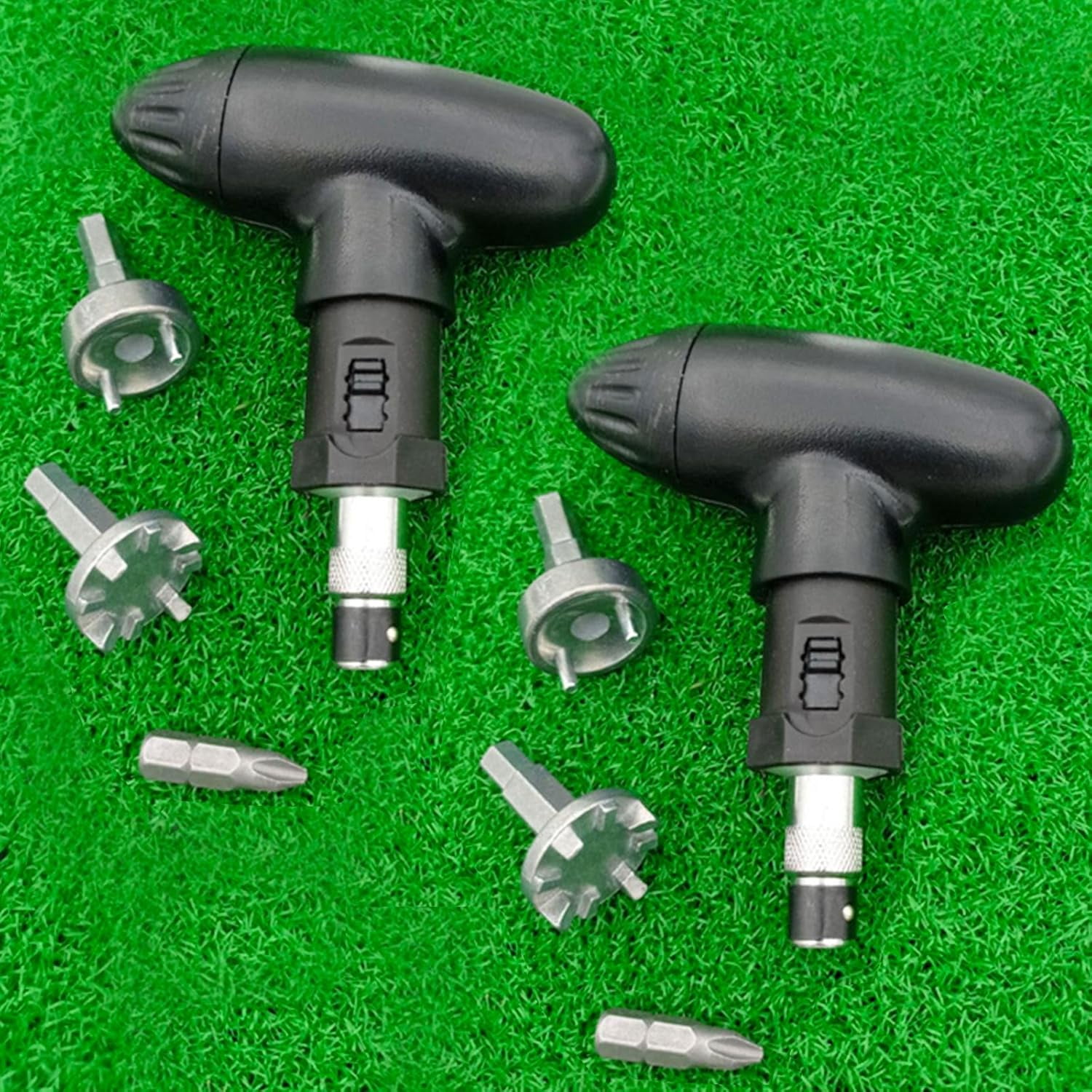 FINGER TEN Golf Spike Wrench Shoes Ratchet Action Remover Adjustment ...