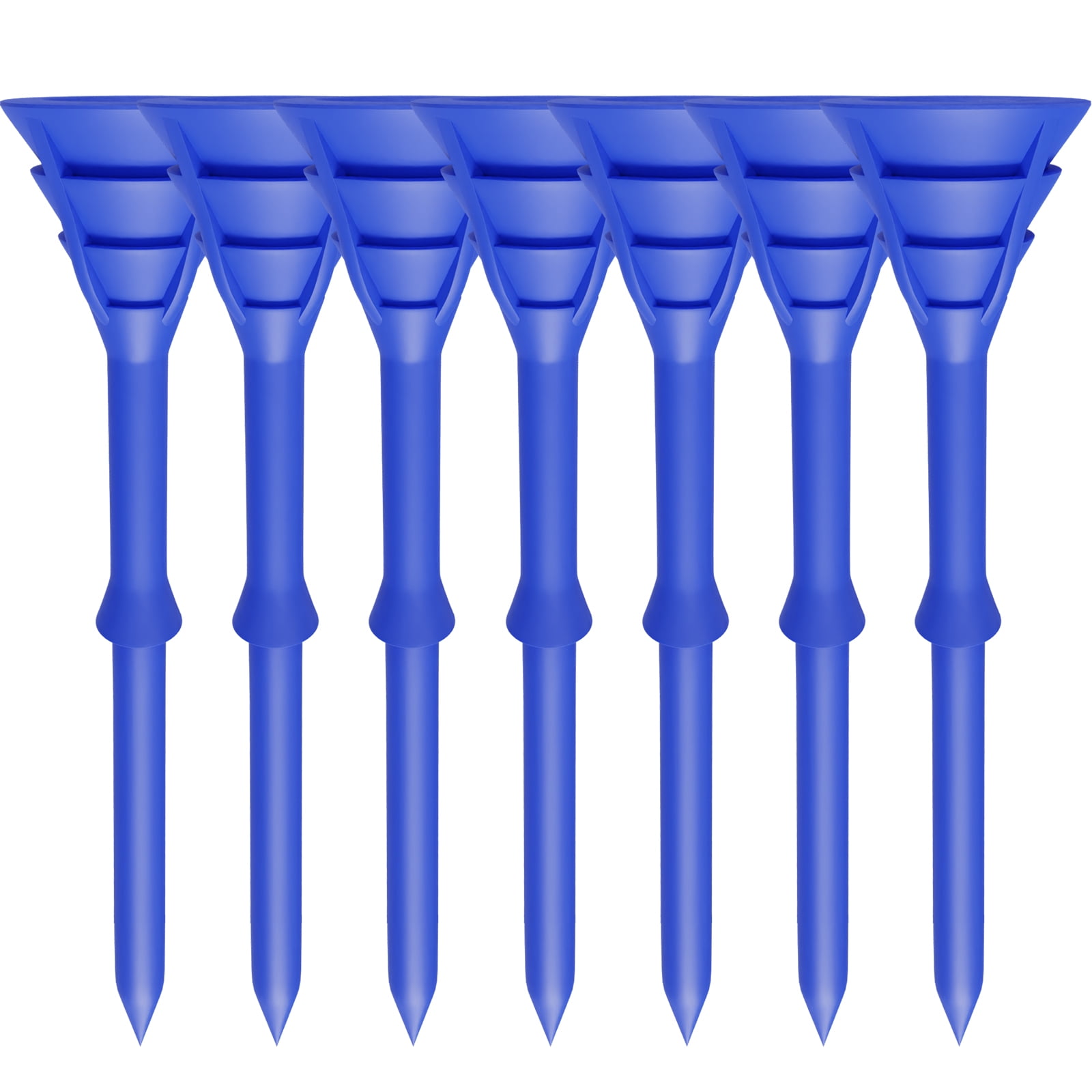 FINGER TEN Golf Tees Plastic Unbreakable Tee 3 1/4 Inch 24 Pack ...