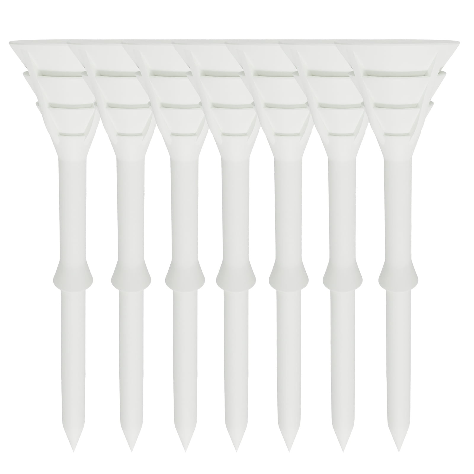 FINGER TEN Golf Tees Plastic Unbreakable Tee 3 1/4 Inch 60 Pack ...