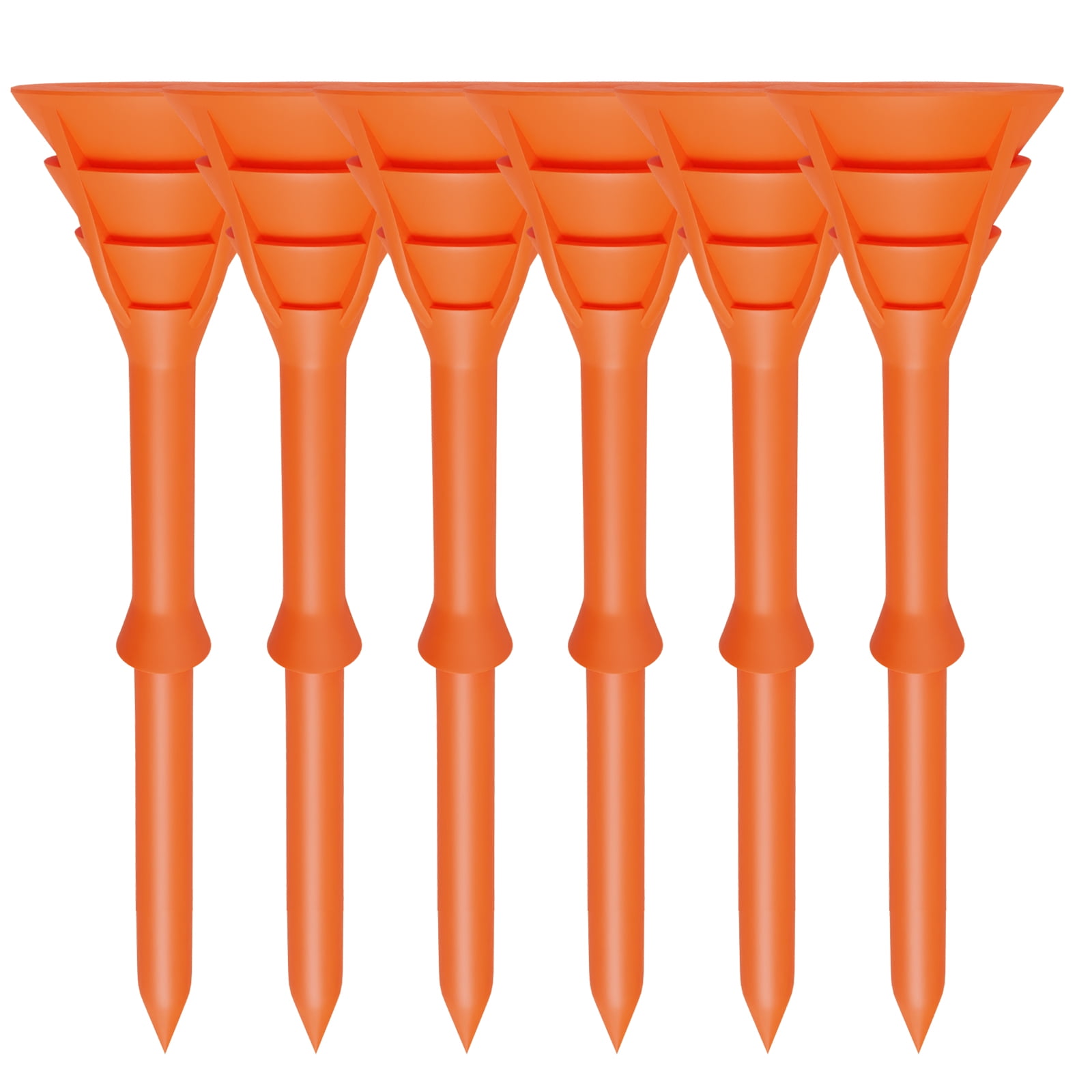 FINGER TEN Golf Tees Plastic Unbreakable Tee 3 1/4 Inch 60 Pack ...