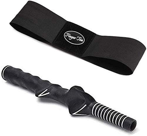 FINGER TEN Golf Training Aid Swing Grip and Trainer Arm Band , Golf ...