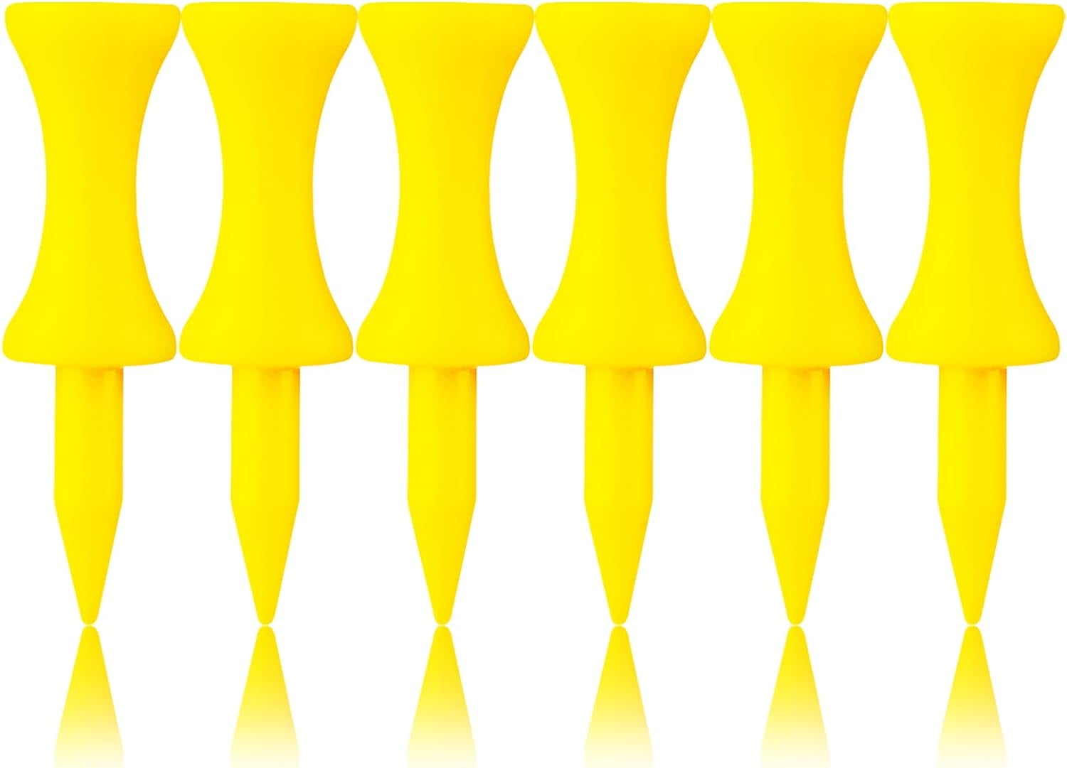 FINGER TEN Plastic Golf Castle Tees Step Down Unbreakable Mixed or Same ...