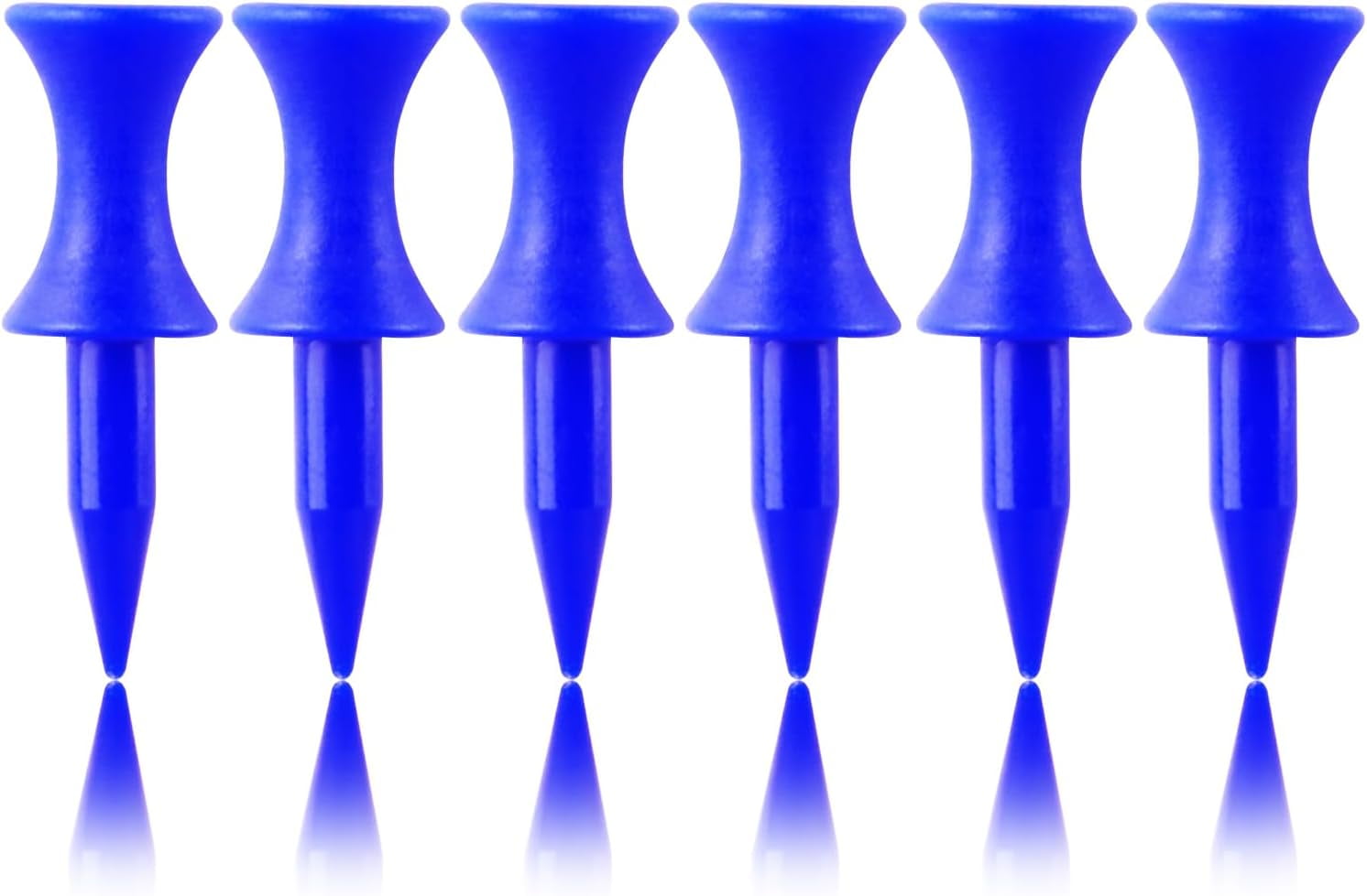 FINGER TEN Plastic Golf Castle Tees Step Down Unbreakable Mixed or Same ...