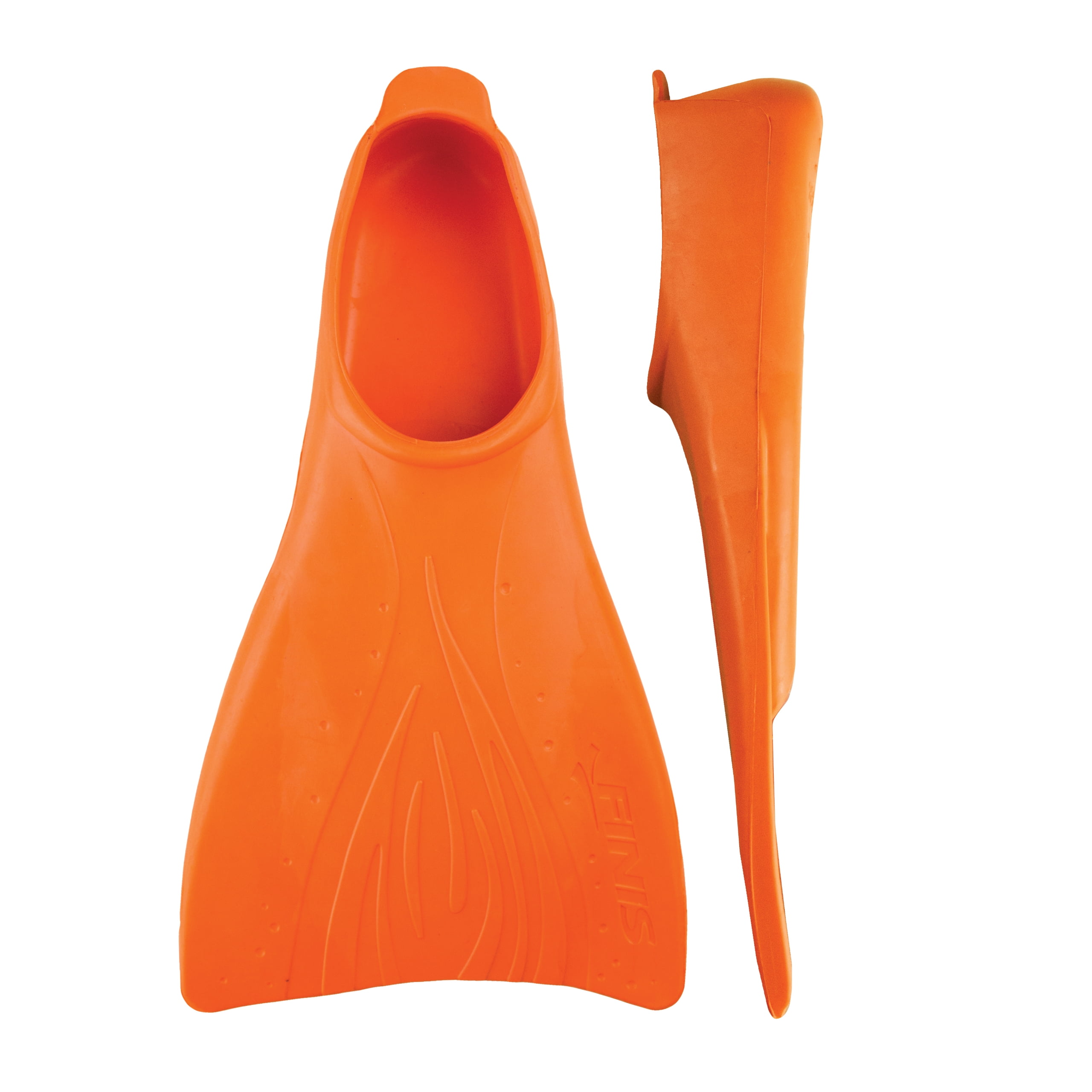 FINIS Booster Swim Fins, Training Flippers for Kids Ages 8-11, Orange ...