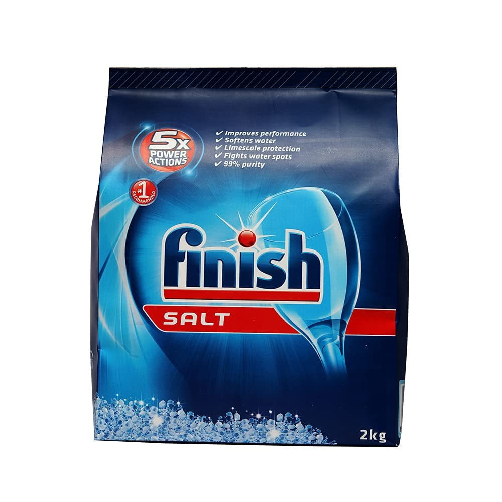 FINISH 2KG DISHWASH SALT N04130 Pack of 1 - Walmart.com