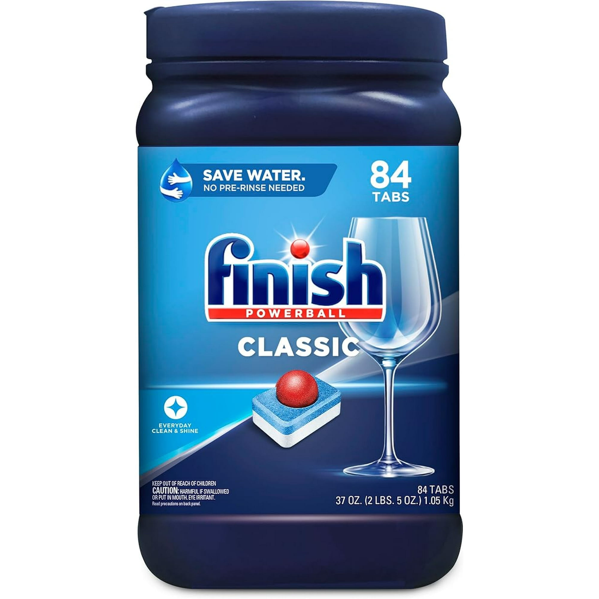 FINISH Classic, Dishwasher Detergent, Powerball, Dishwashing Tablets ...