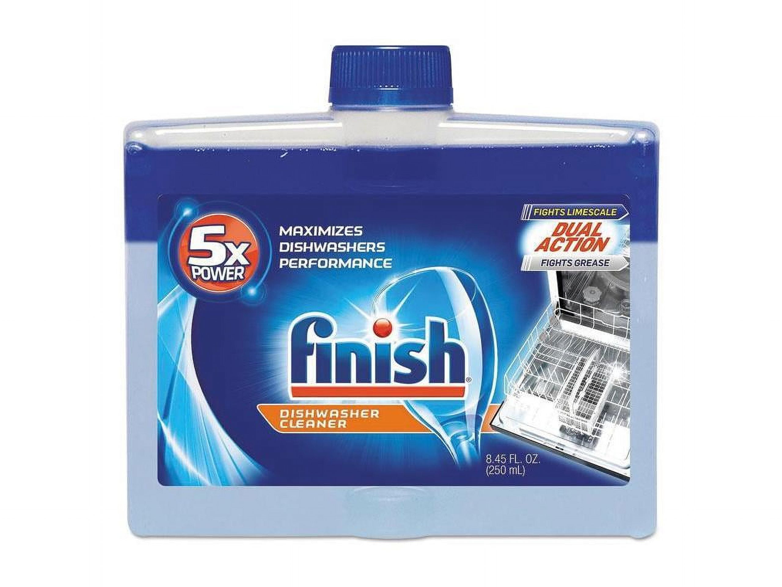 Finish Dual Action Dishwasher Cleaner: Fight Grease & Limescale, Fresh ...