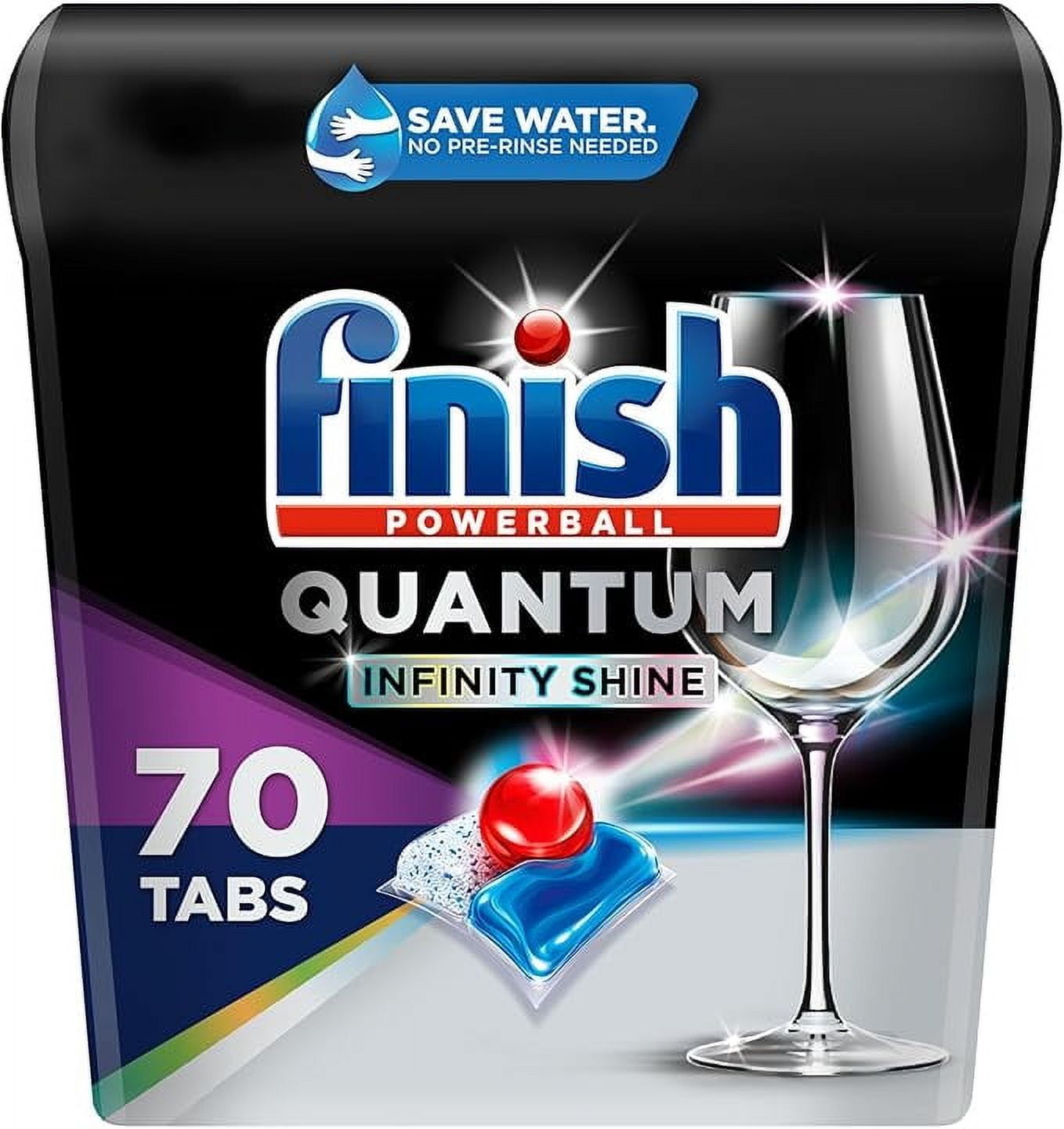 FINISH Quantum Infinity Shine, Dishwasher Pods, Dishwasher Detergent ...