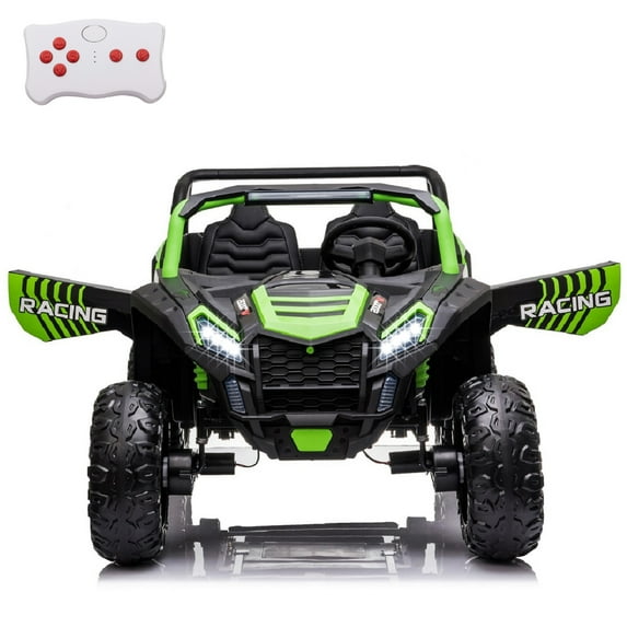 FINITO 24V 2 Seater Ride on Car for Kids Ages 3-12 4WD UTV with Parents ...