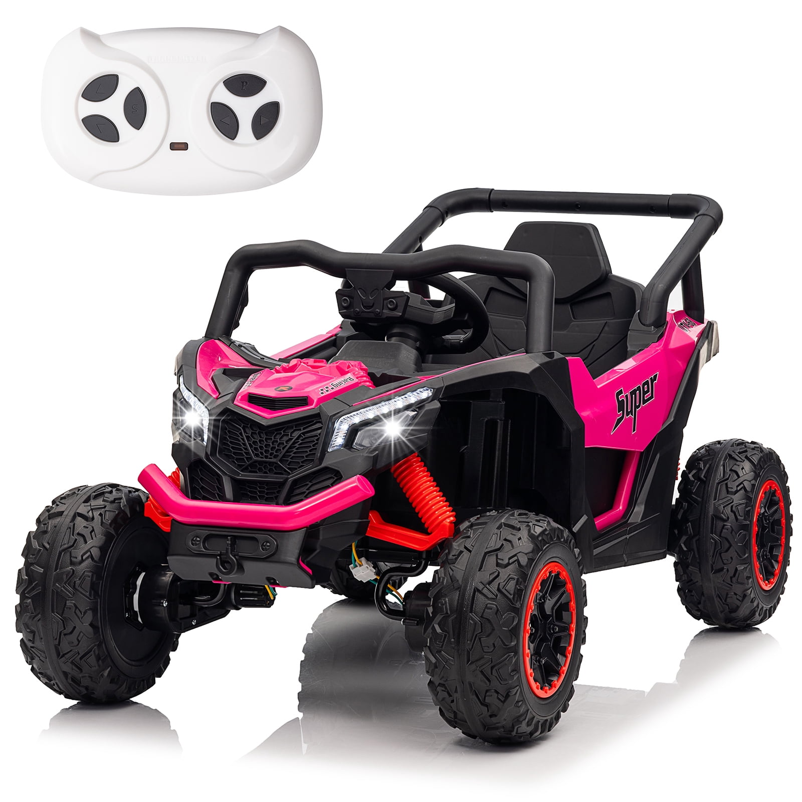 FINITO 24V Kids Ride On UTV 4WD Electric Powered Truck 4 Wheels Vehicle ...