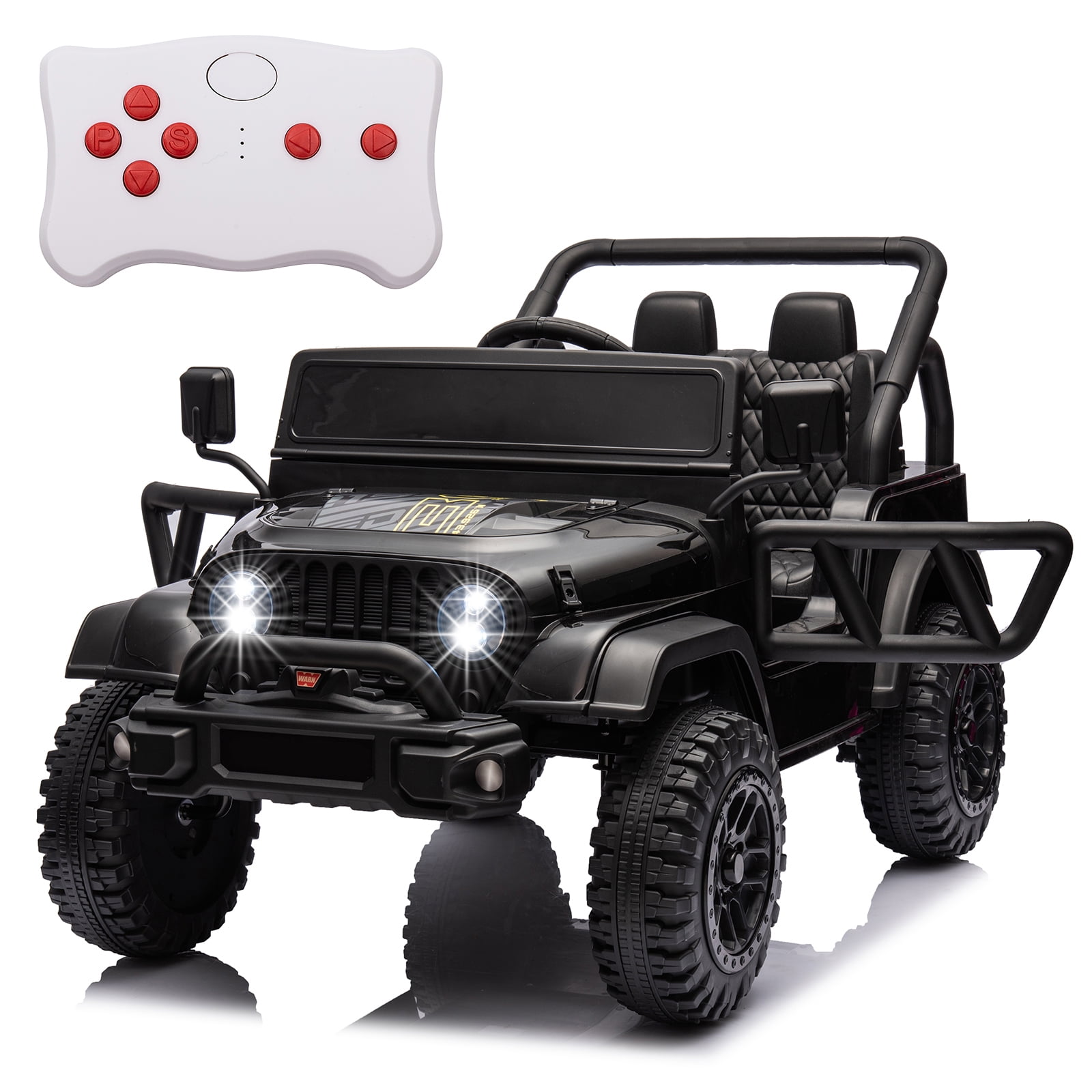 FINITO Kids Ride On Truck 24V with Remote Control Electric Powered Off ...