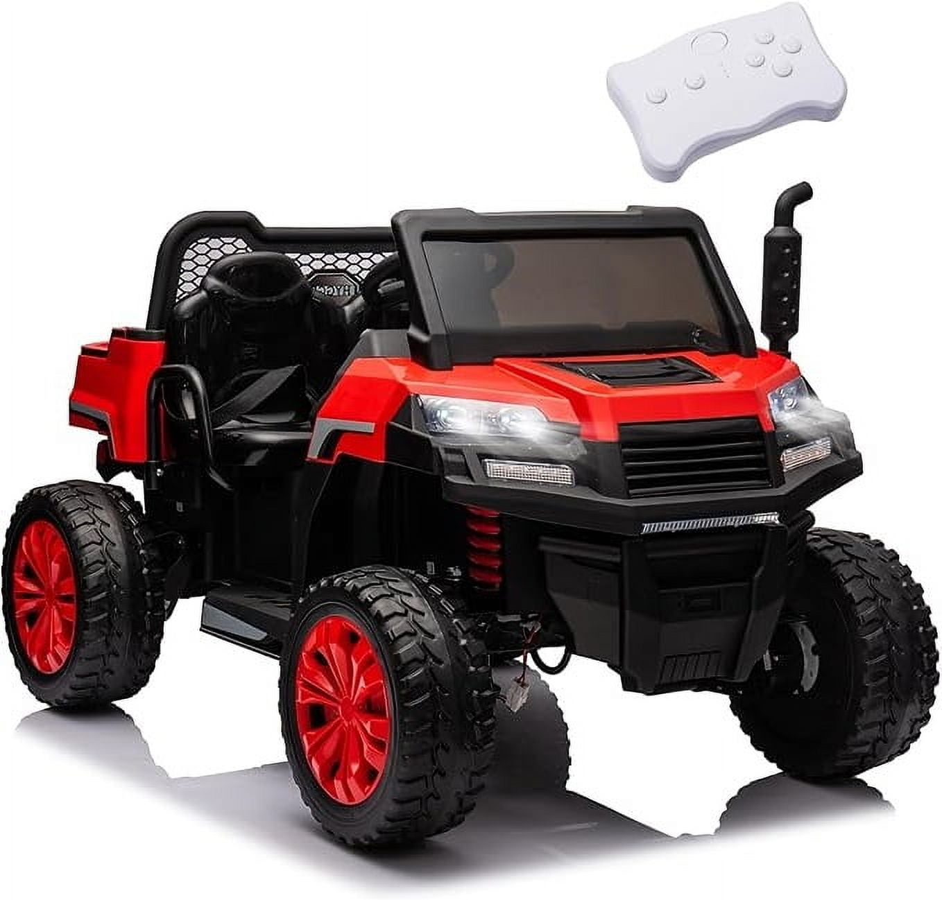 Finito 24 V 5 mph Powered Ride-on Truck with Remote Control and LED ...