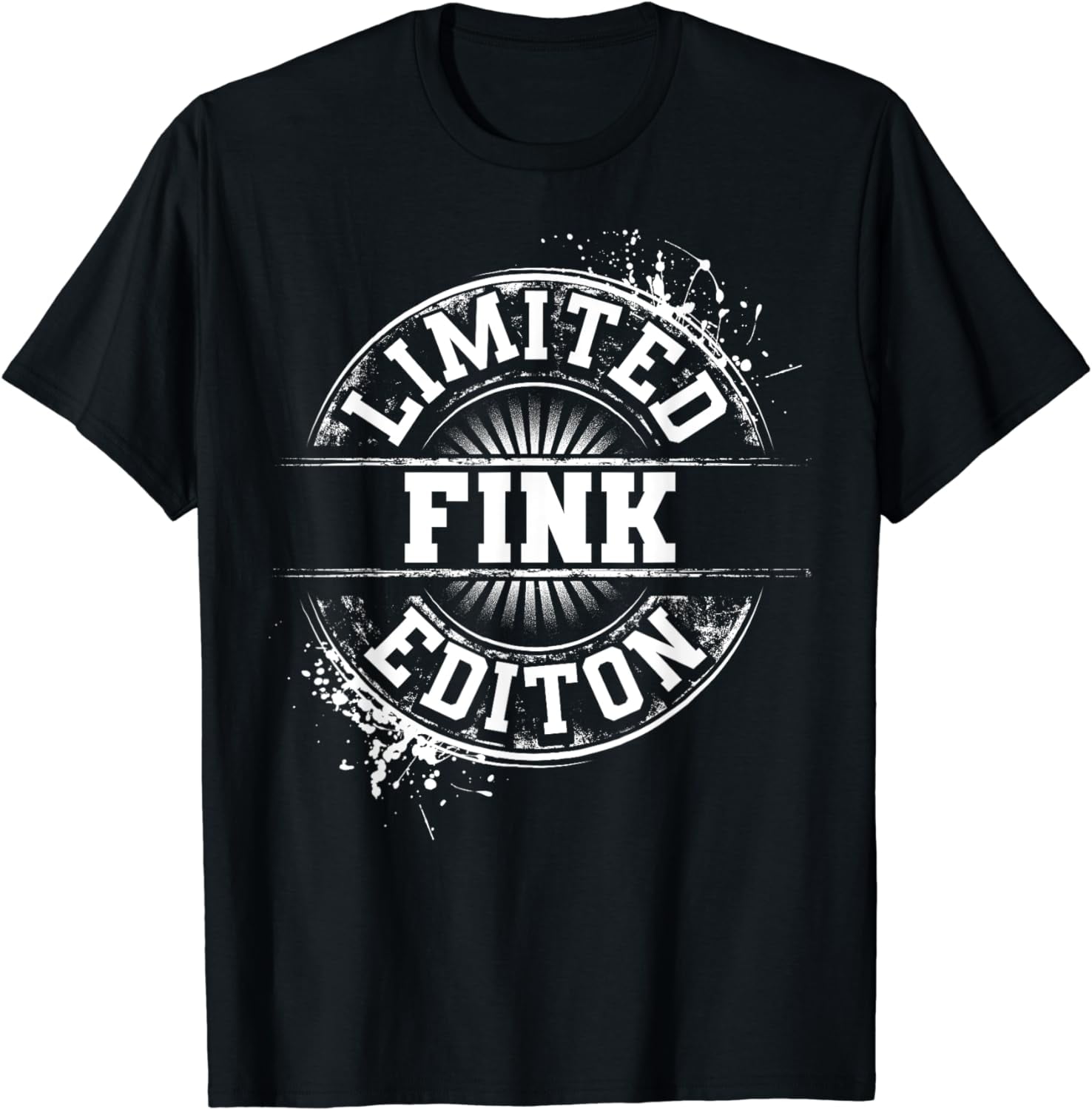 FINK Funny Surname Family Tree Birthday Reunion Gift Idea T-Shirt ...