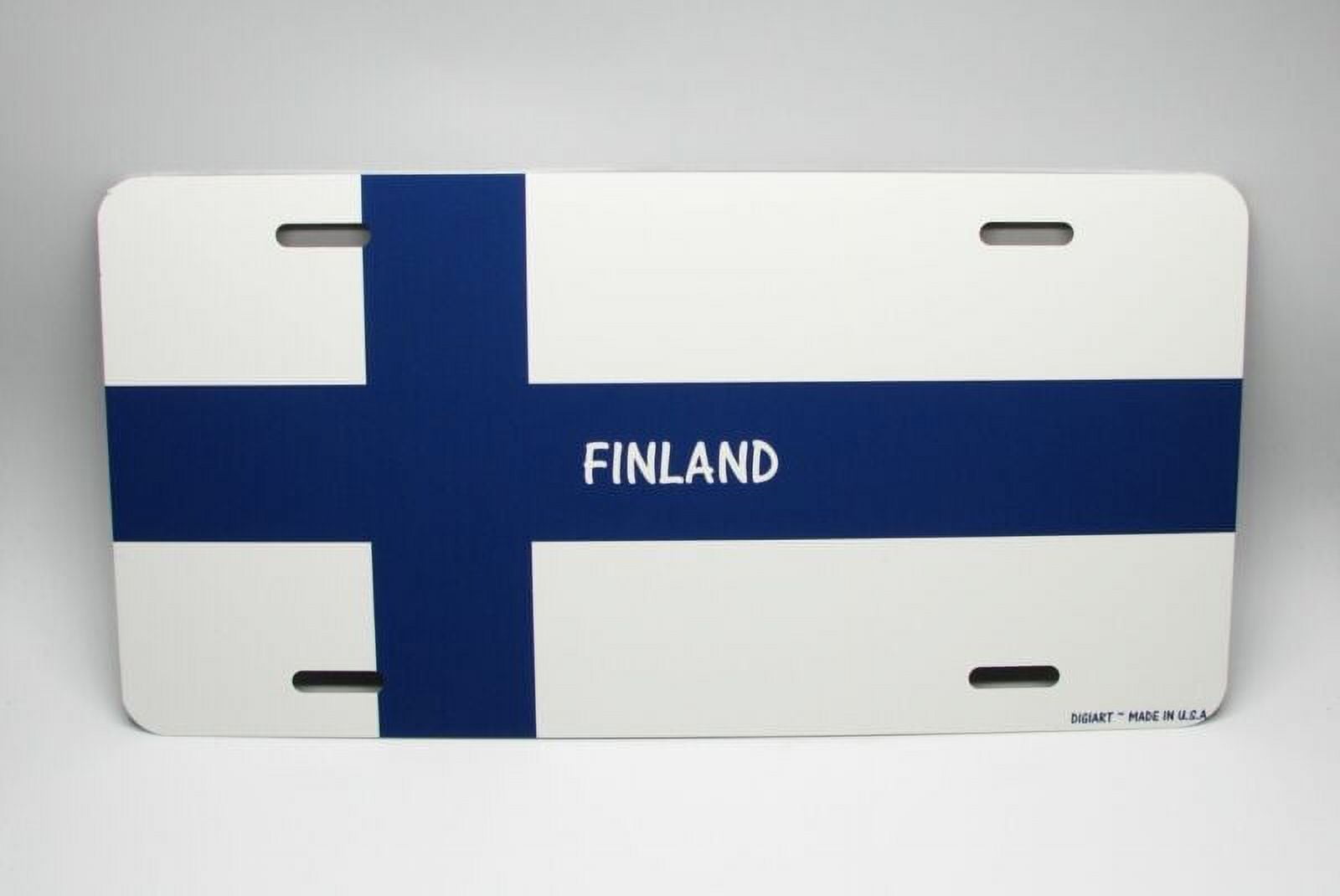 Finland License Plate
