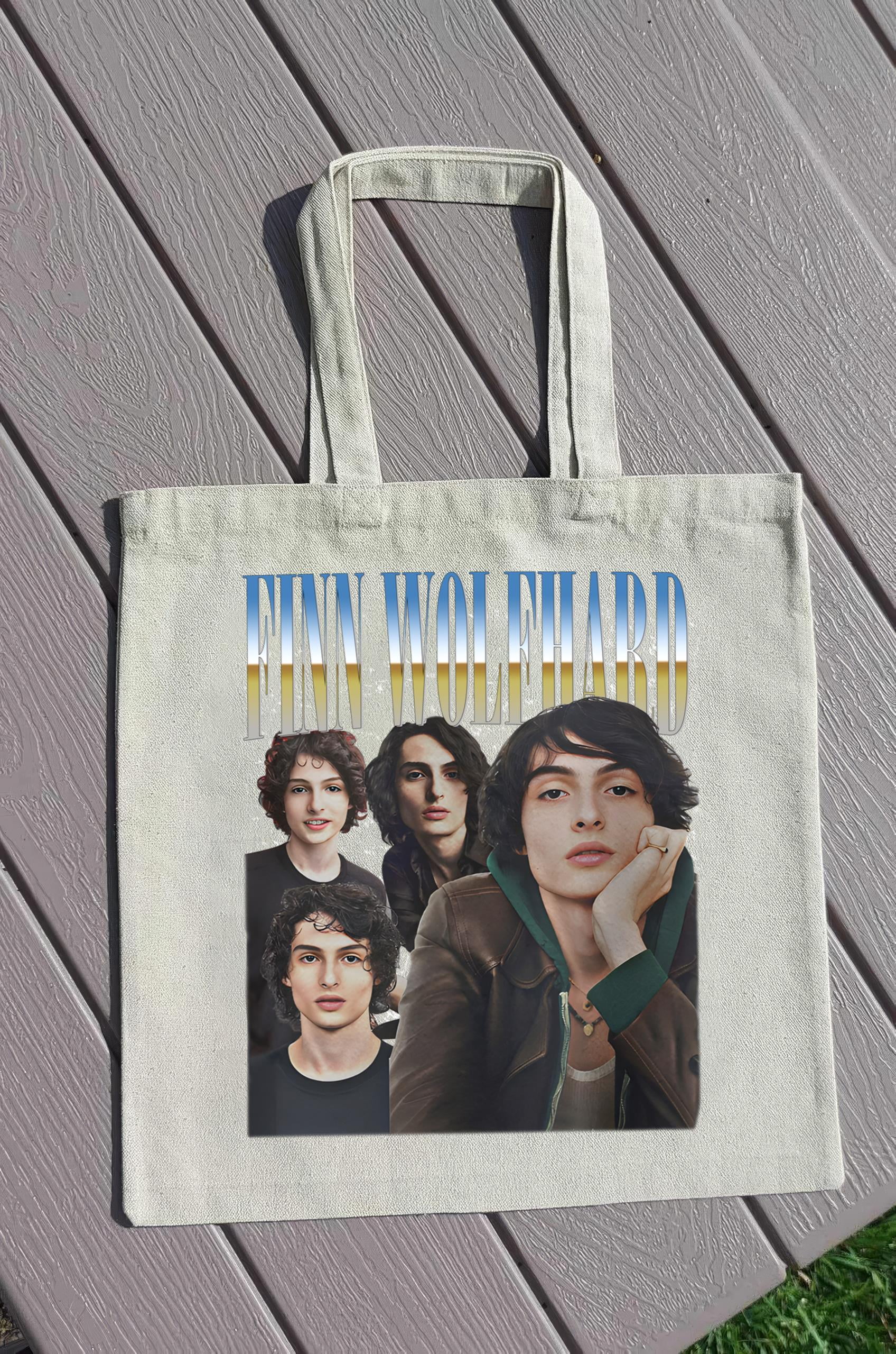 FINN WOLFHARD Bag Finn Wolfhard Homage Tote Bag Finn Wolfhard Canadian ...