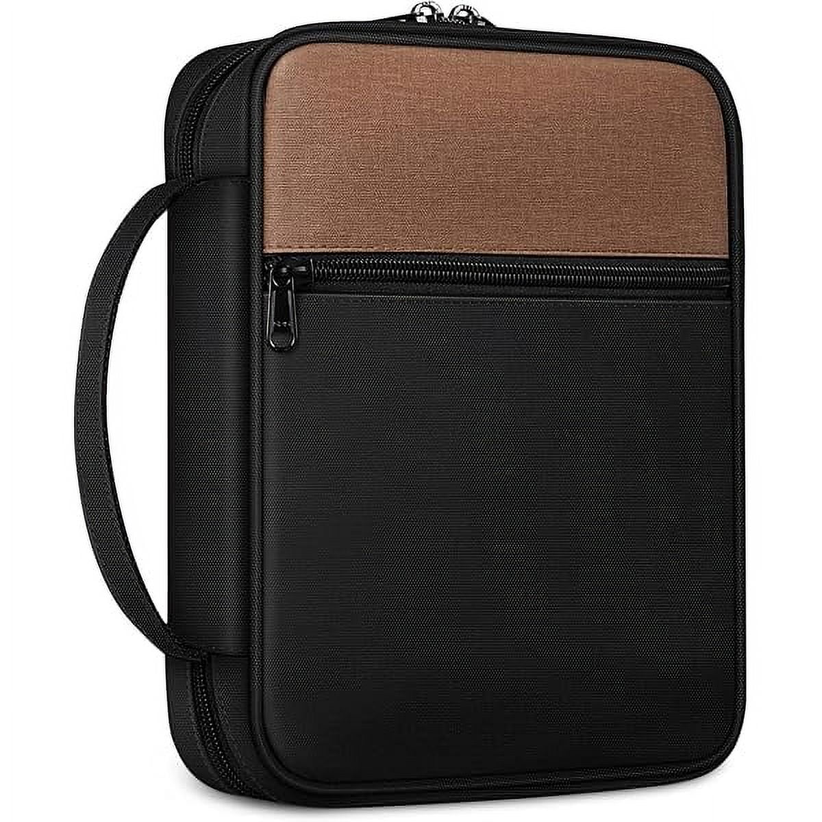 FINPAC Bible Cover, Carrying Book Case Church Bag Bible Protective with ...